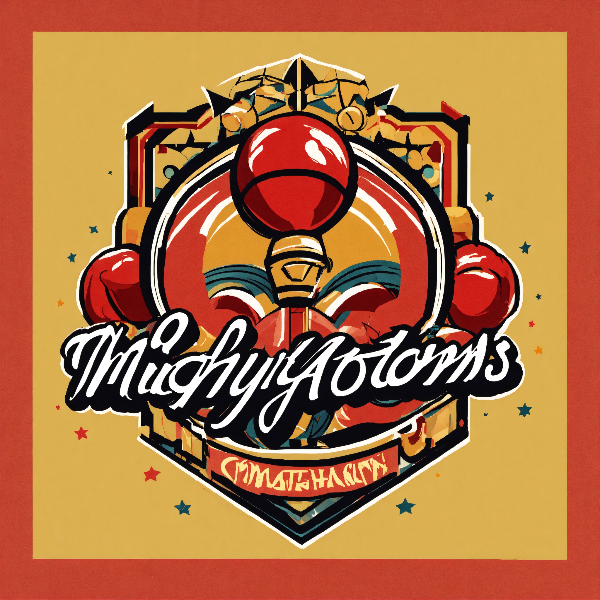 Lexica - Abstract logo for a show about women boxers called "Mighty ...