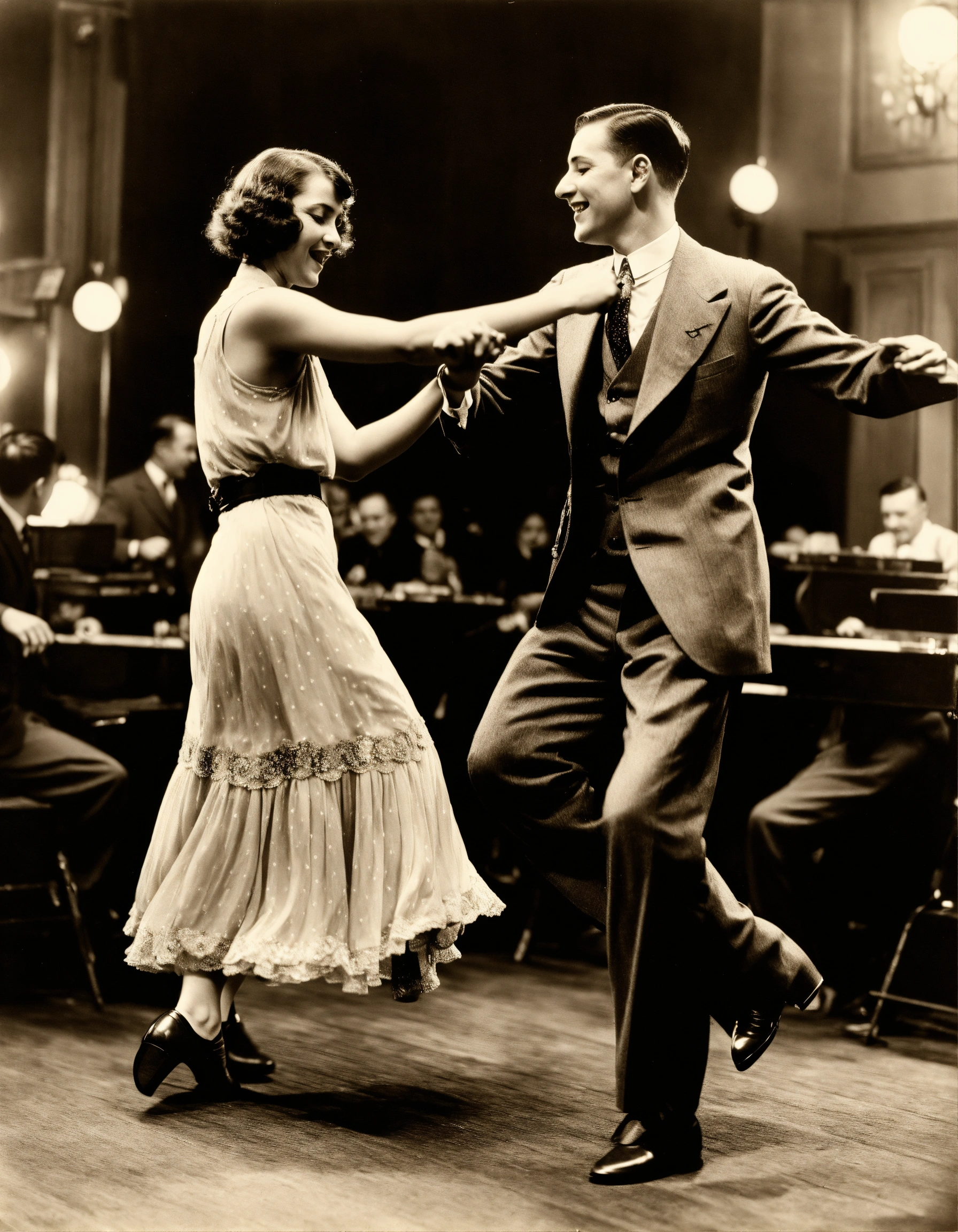 Lexica - People dancing to Swing music 1920-1930