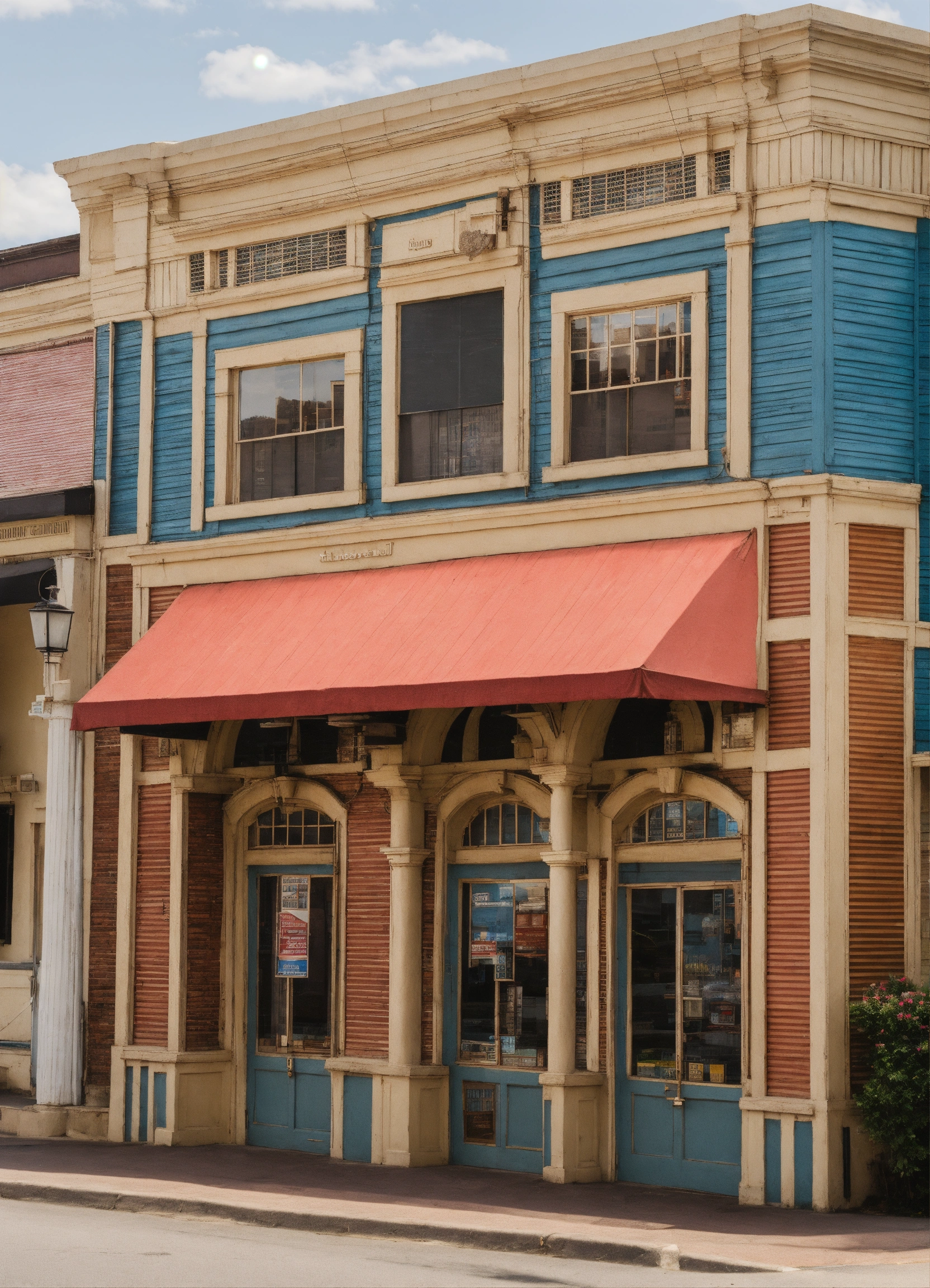 Lexica - Strip mall colonial architecture