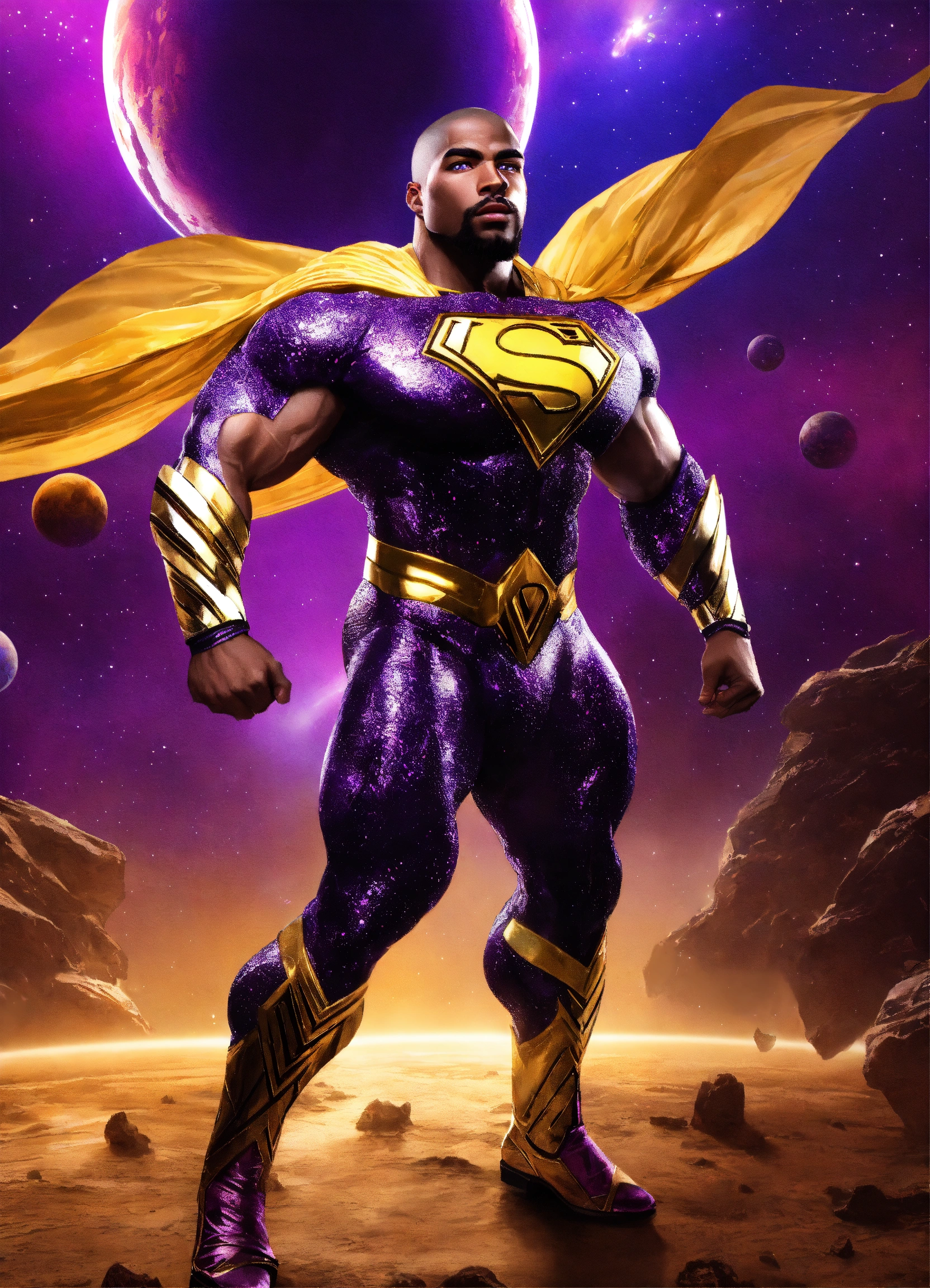 Lexica - Ultra-detailed purple black & gold hieroglyphics-designed ...