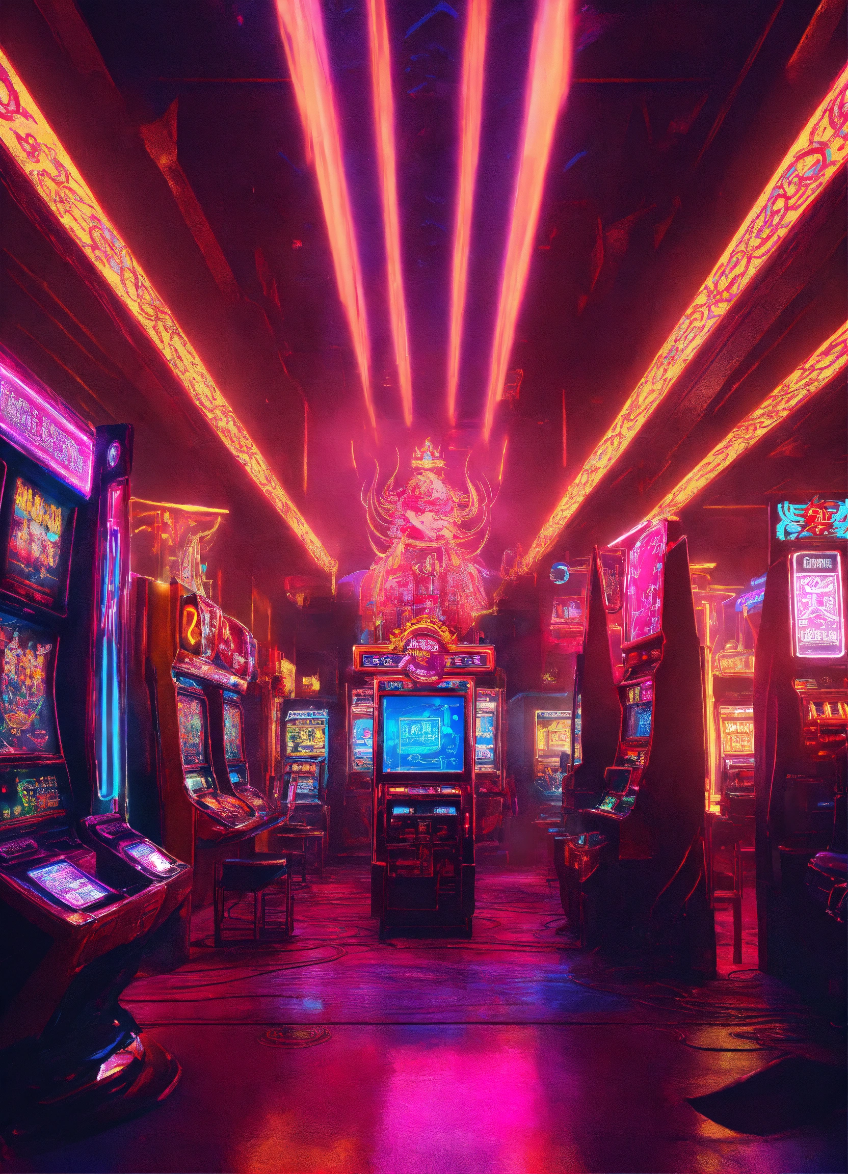 Lexica - Ctie Q version charatech god of weath chinese FUTURISTIC WITH ...