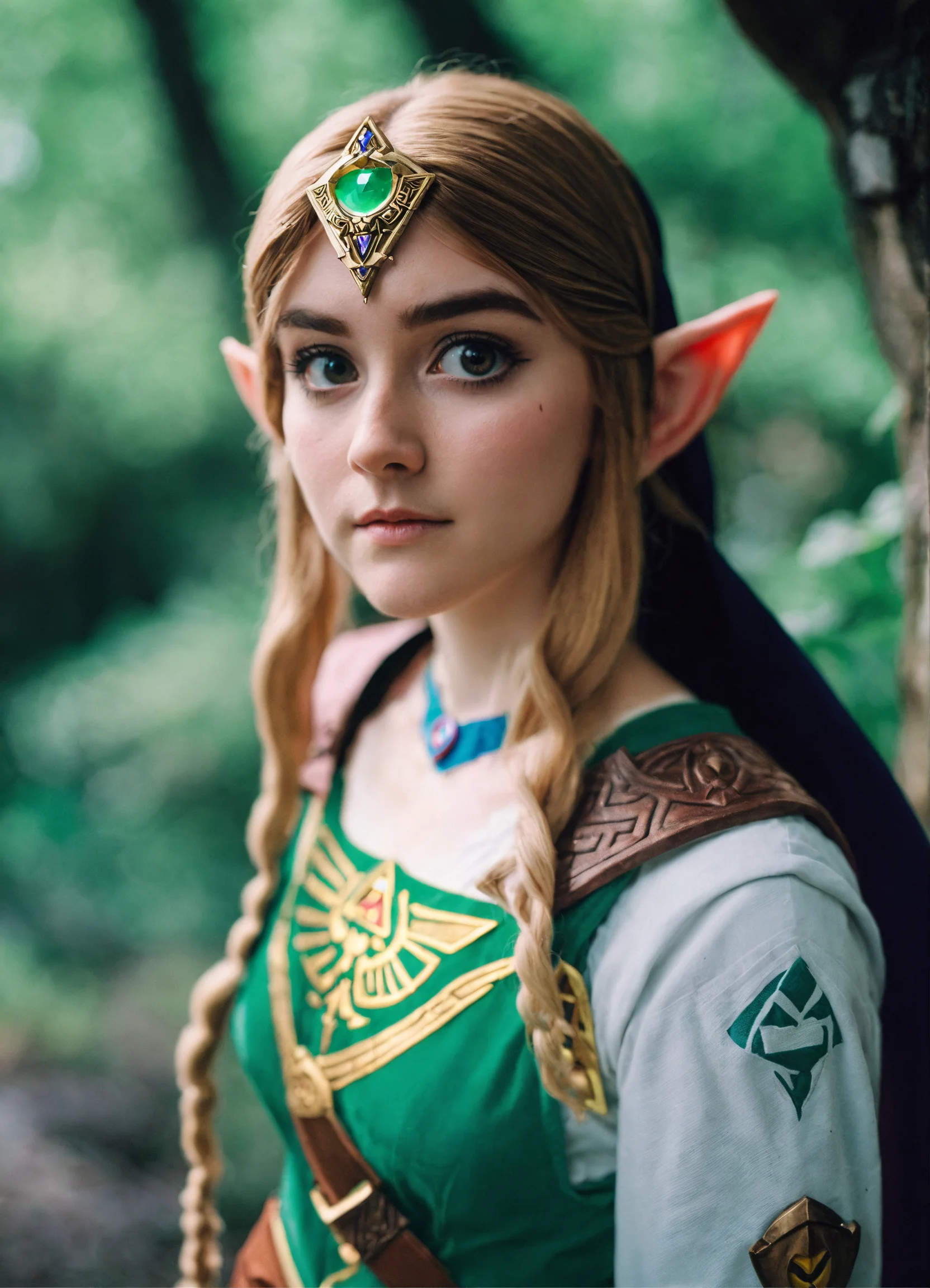 Lexica - Photo of Zelda cosplay, 8k, shot on Portra 400