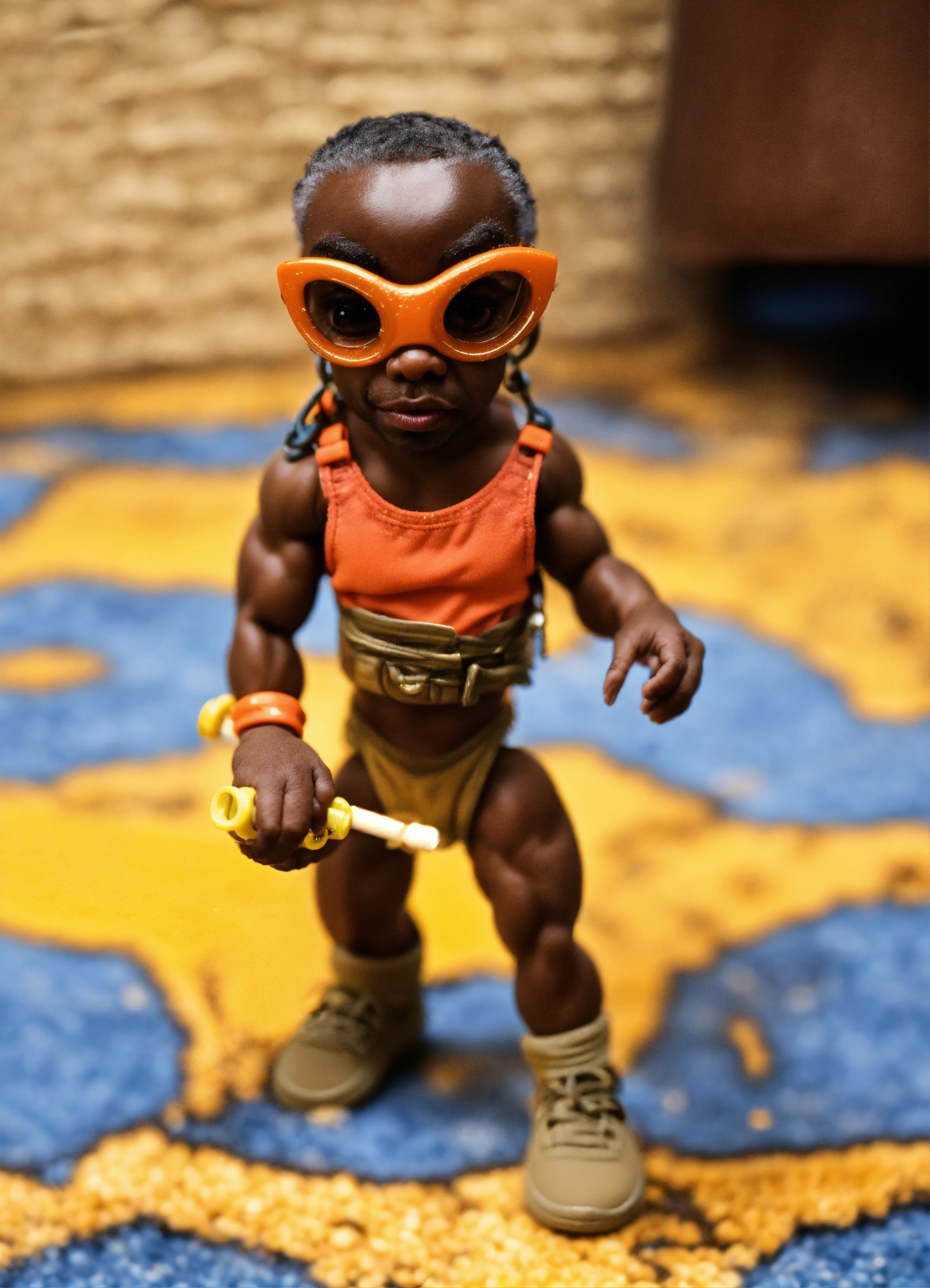 Lexica - 1 inch Bug size Shrunk tiny shrinking micro Rapper fairy toy ...