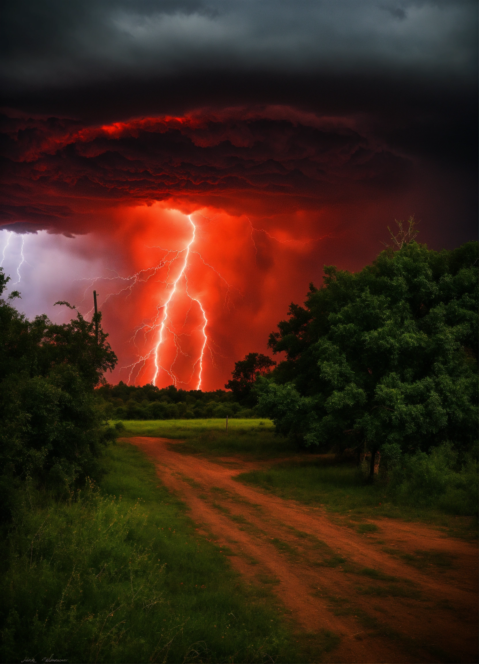 Lexica - Red thunder storm