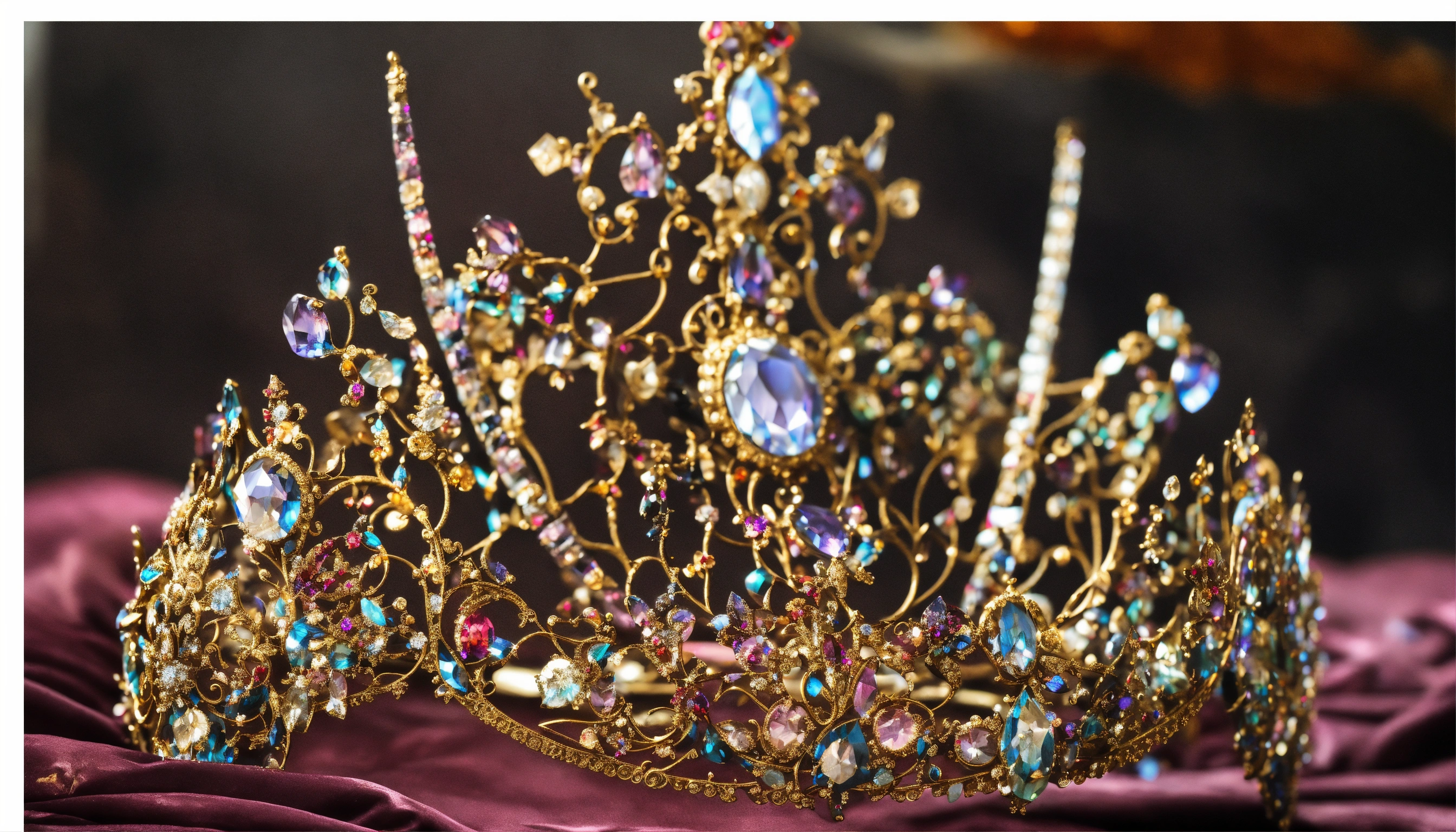 Lexica - Extra extravagantly over the top midevil queen crow with wide ...