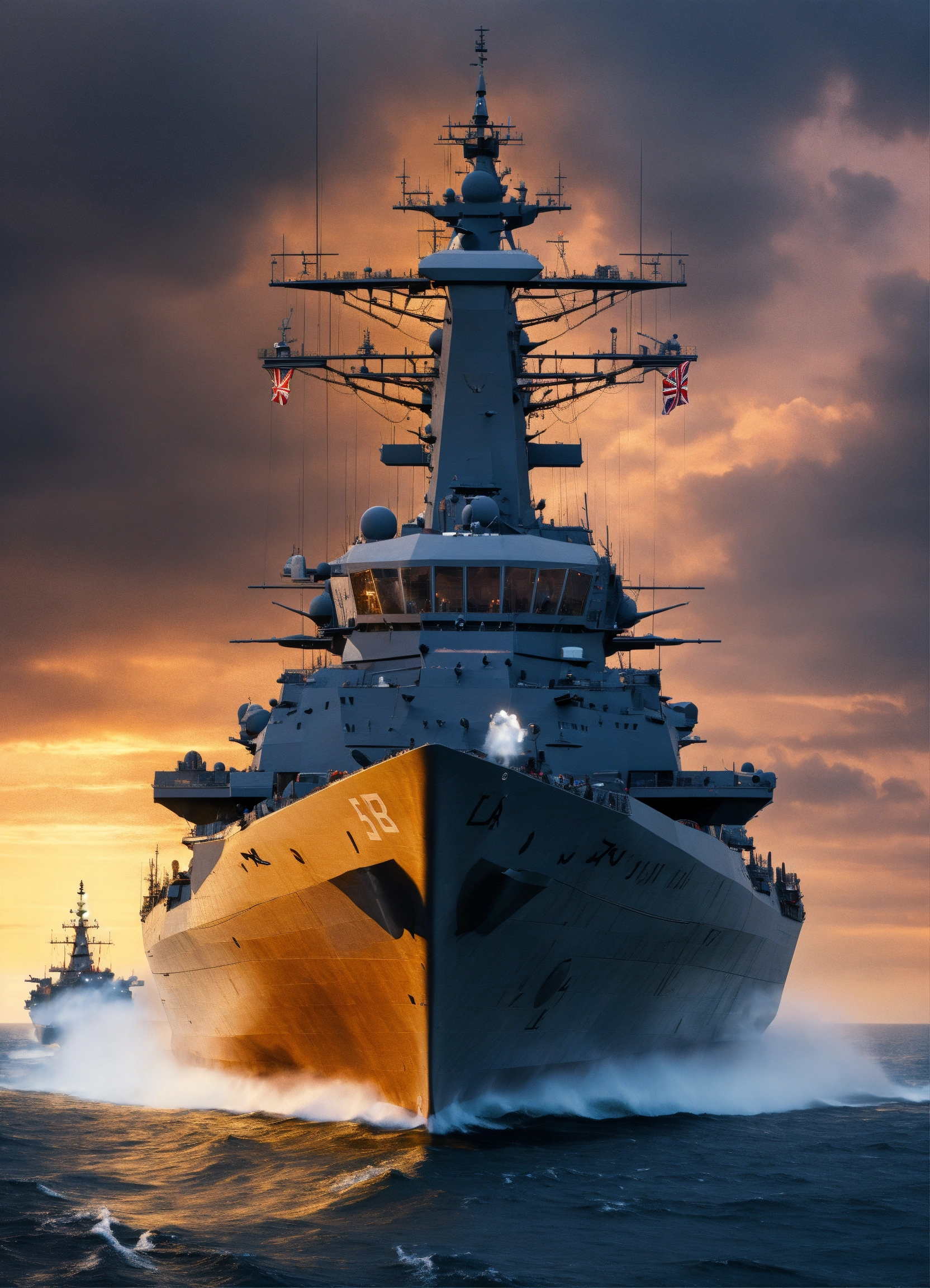 Lexica - English navy futuristic destroyer