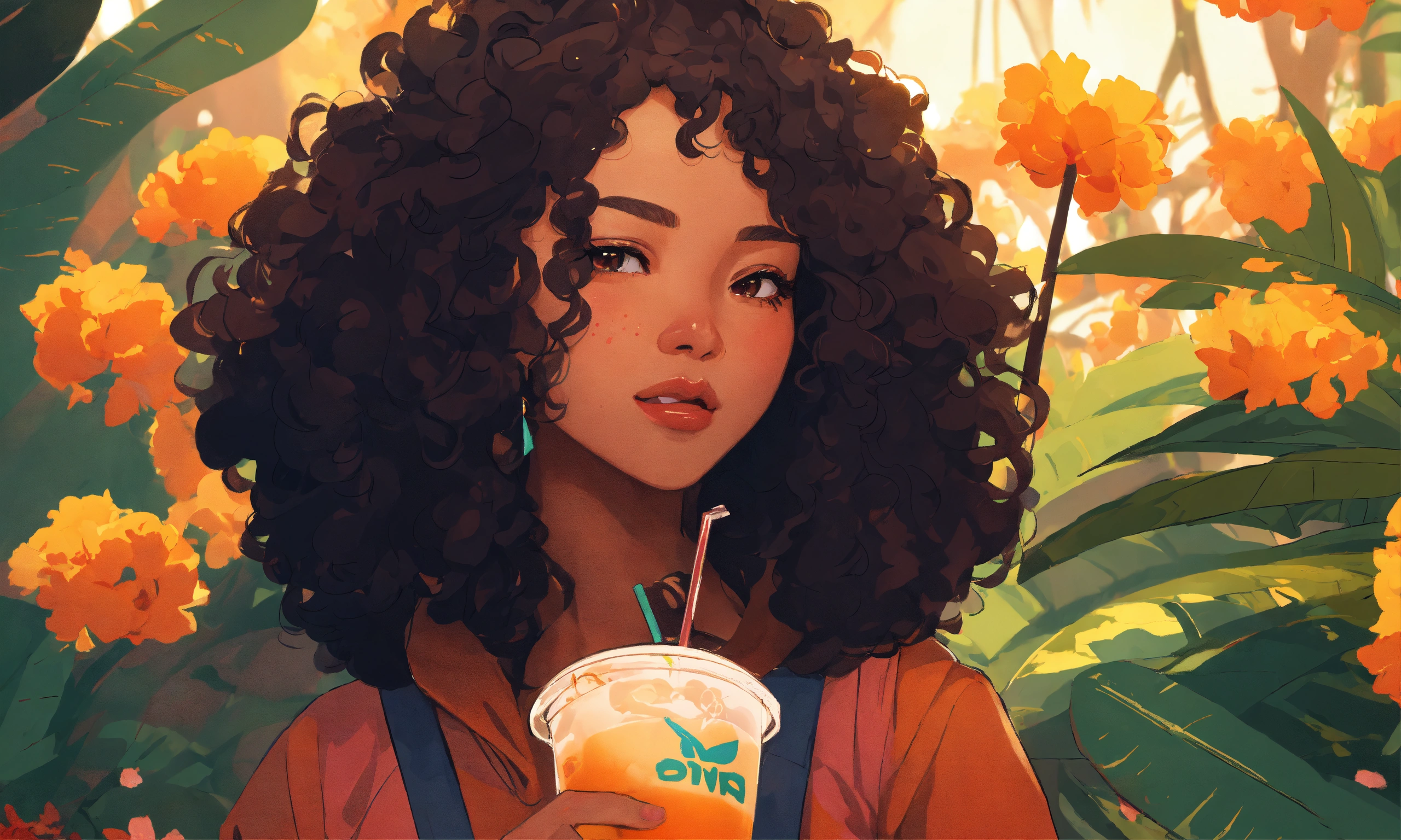 Lexica - BOBA Tea VECTOR, curly locks, joy, boba tea, milk tea, island ...