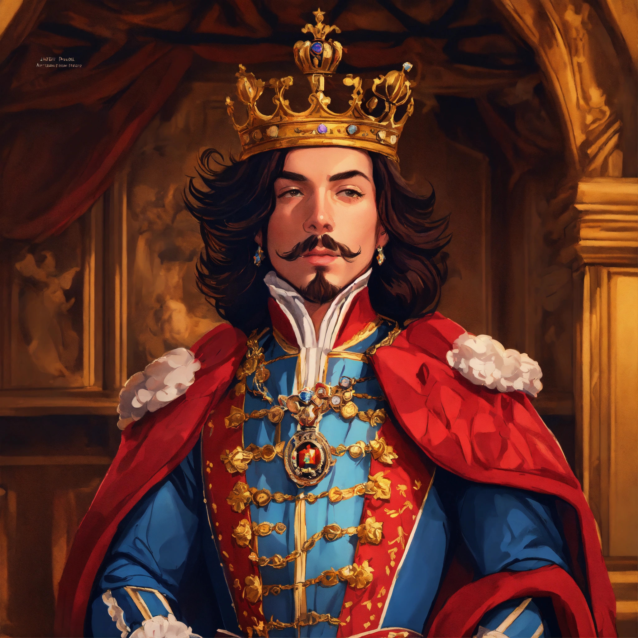 Lexica - Louis XIII with the crown from the movie The Three Musketeers ...