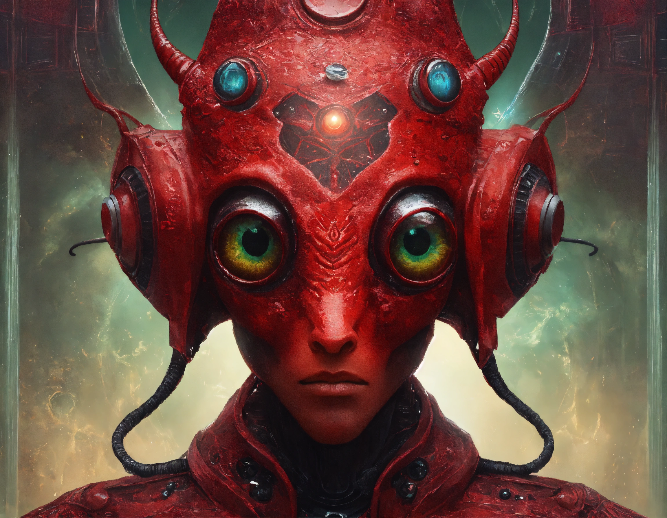 Lexica - Photo of red alien priest5 antennae2 nonhuman insectoid ...