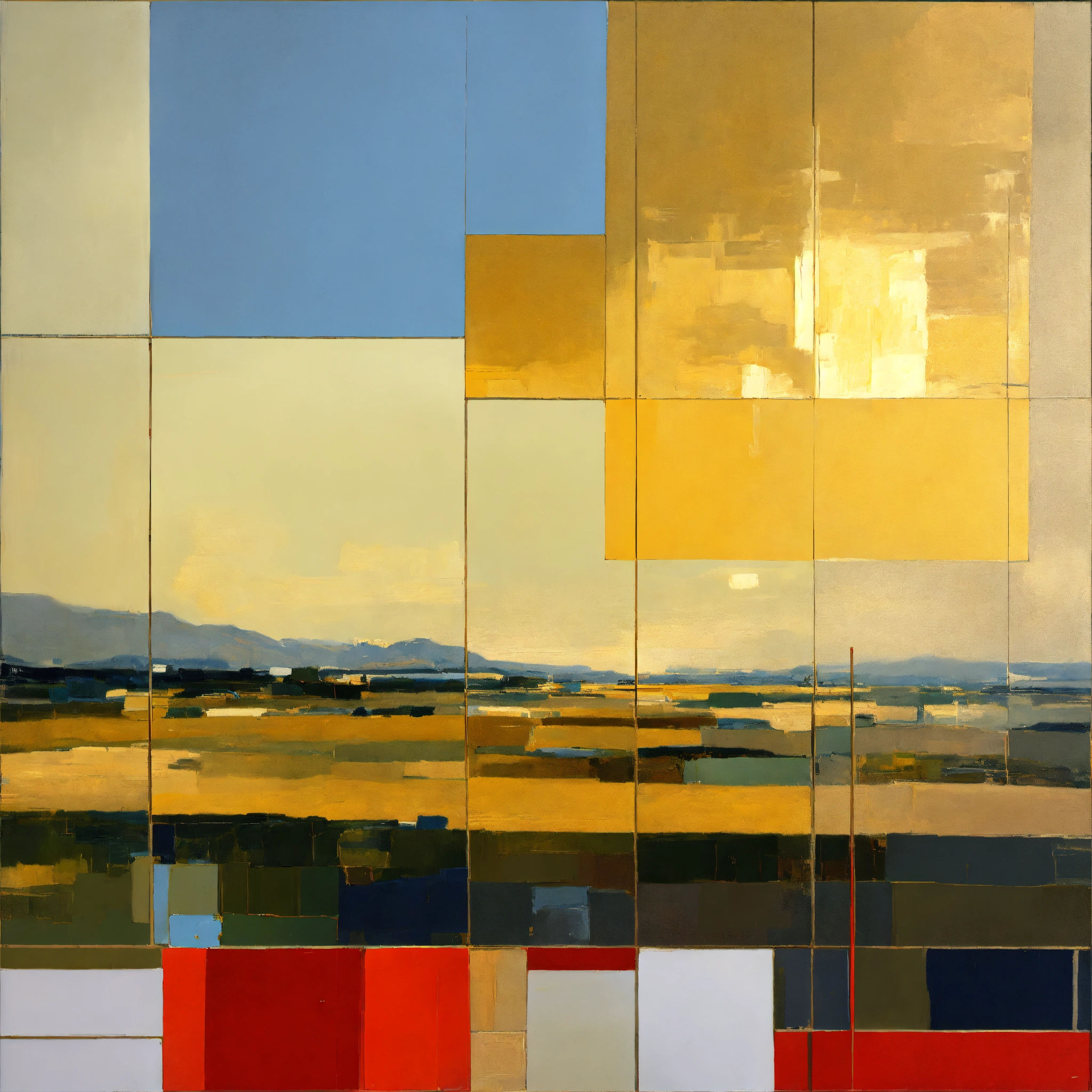 Lexica - Fenêtre sur cours, oil painting, transparent, in style ...