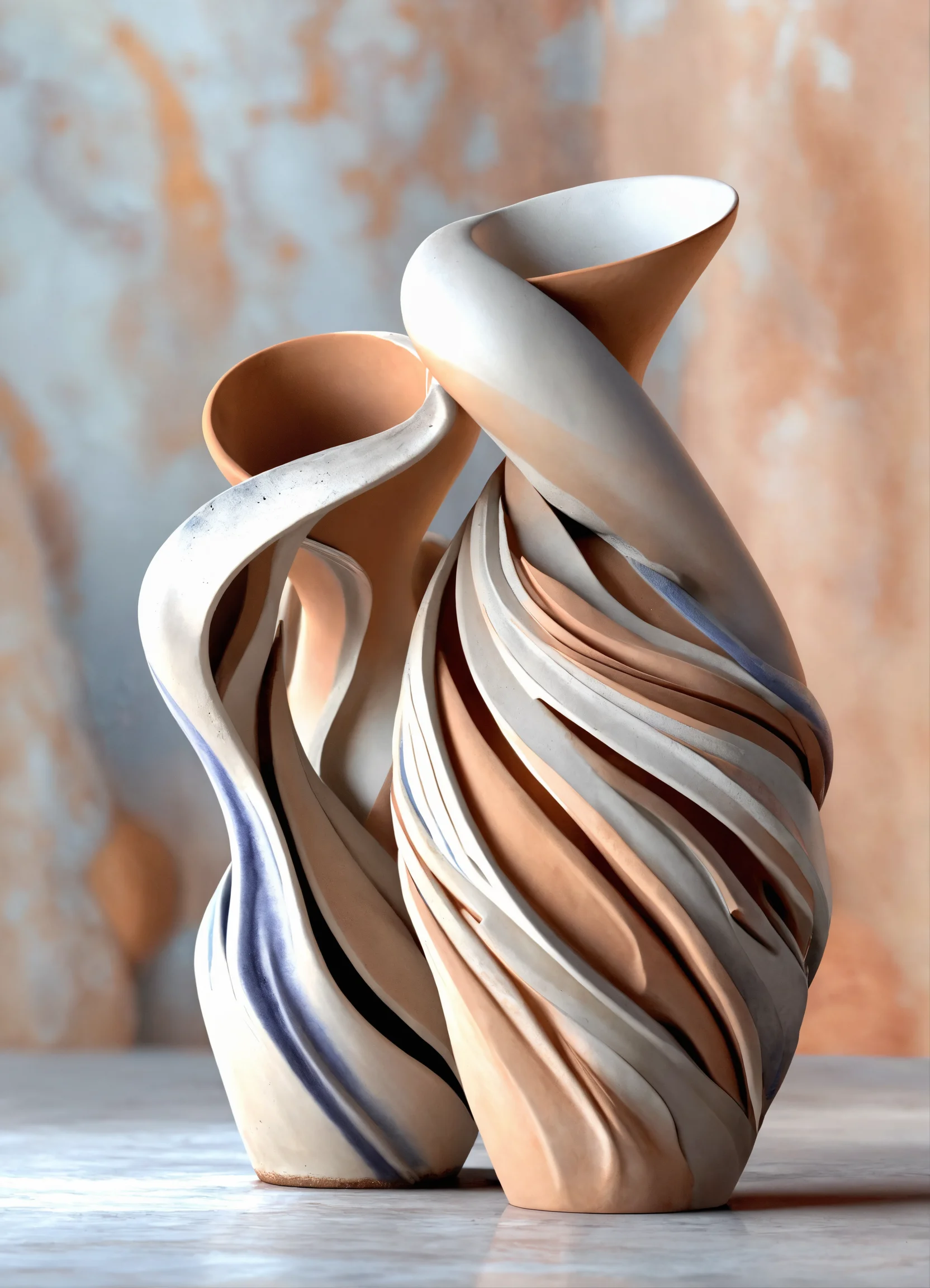 Lexica - 3d sculpture design abstract pottery on the theme of World ...