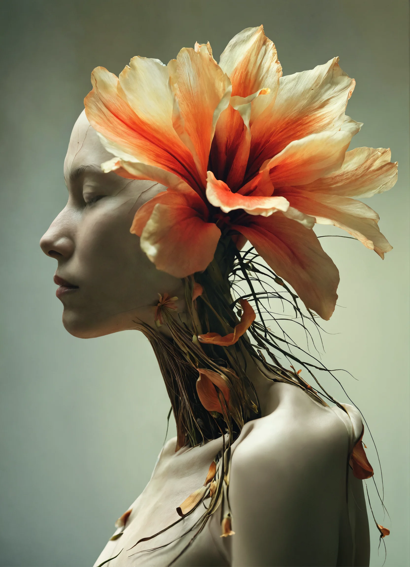 Lexica - A flower whose petals are made of humans