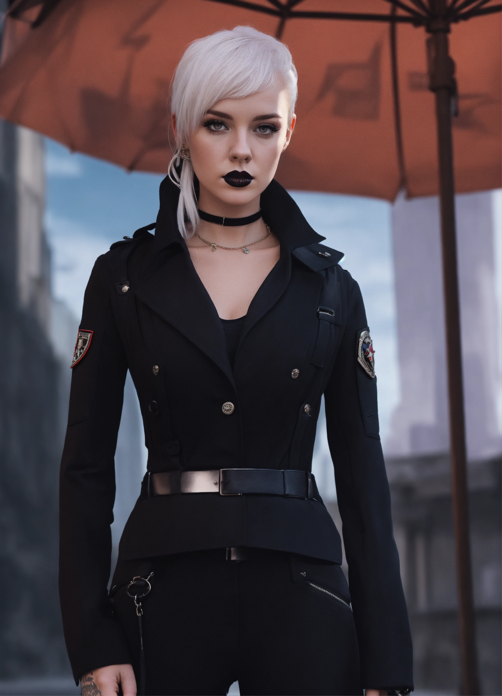 Lexica - Agent Tom, an 23 year old, goth, white female who works for a ...