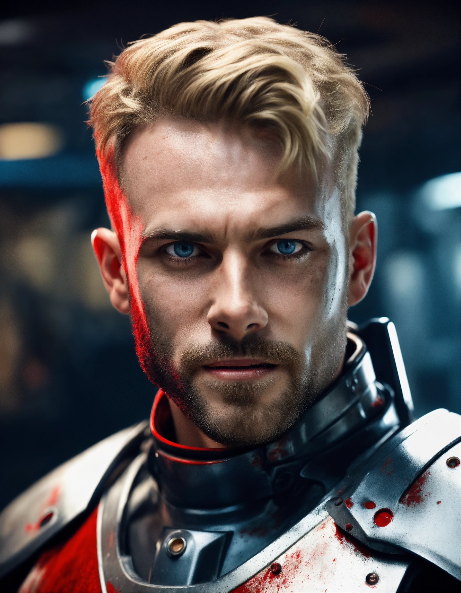 Lexica - A realistic photo of scary 30 years old scary man without ...