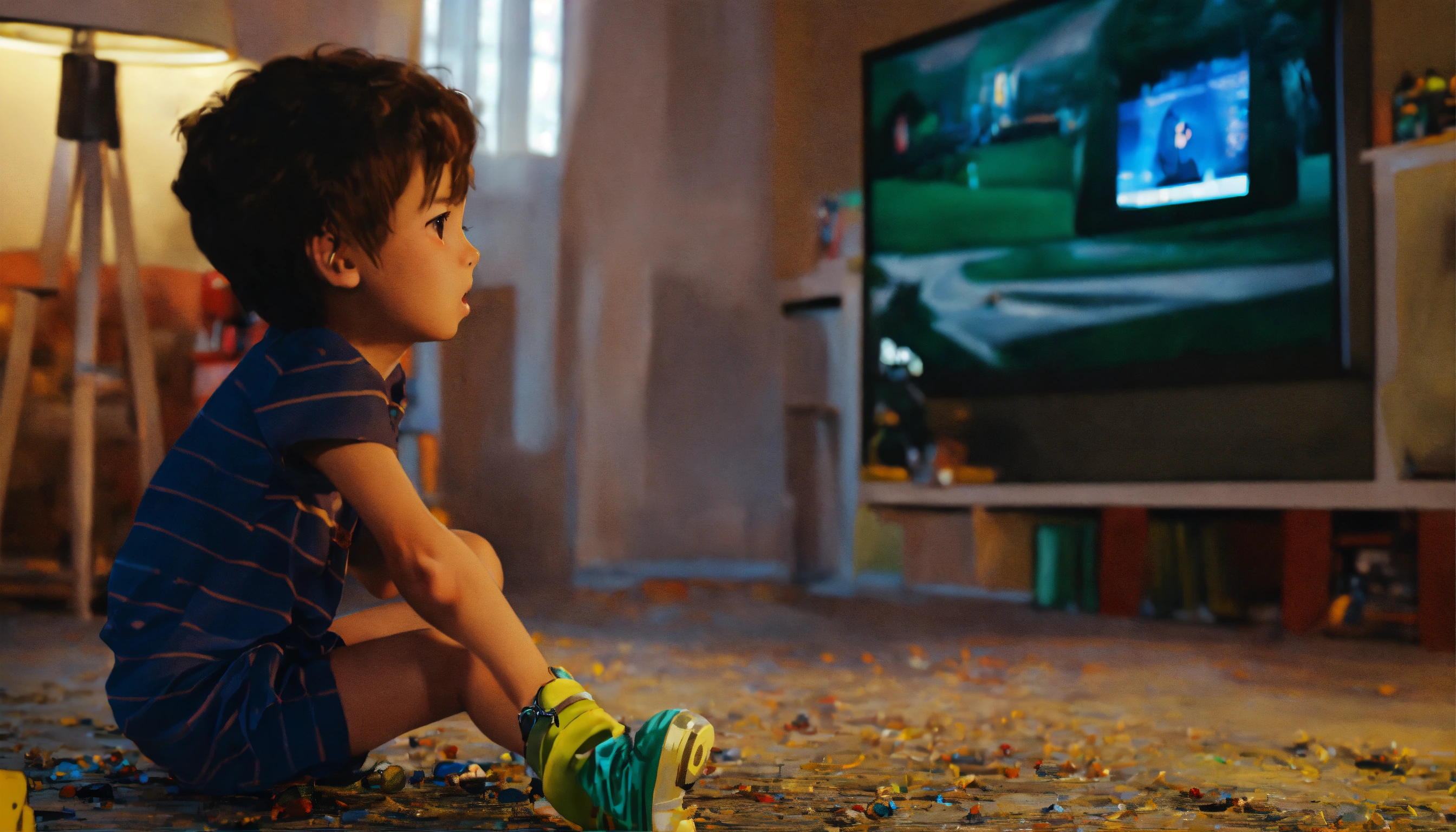 Lexica - A small kid is saying watch completely the video output should ...