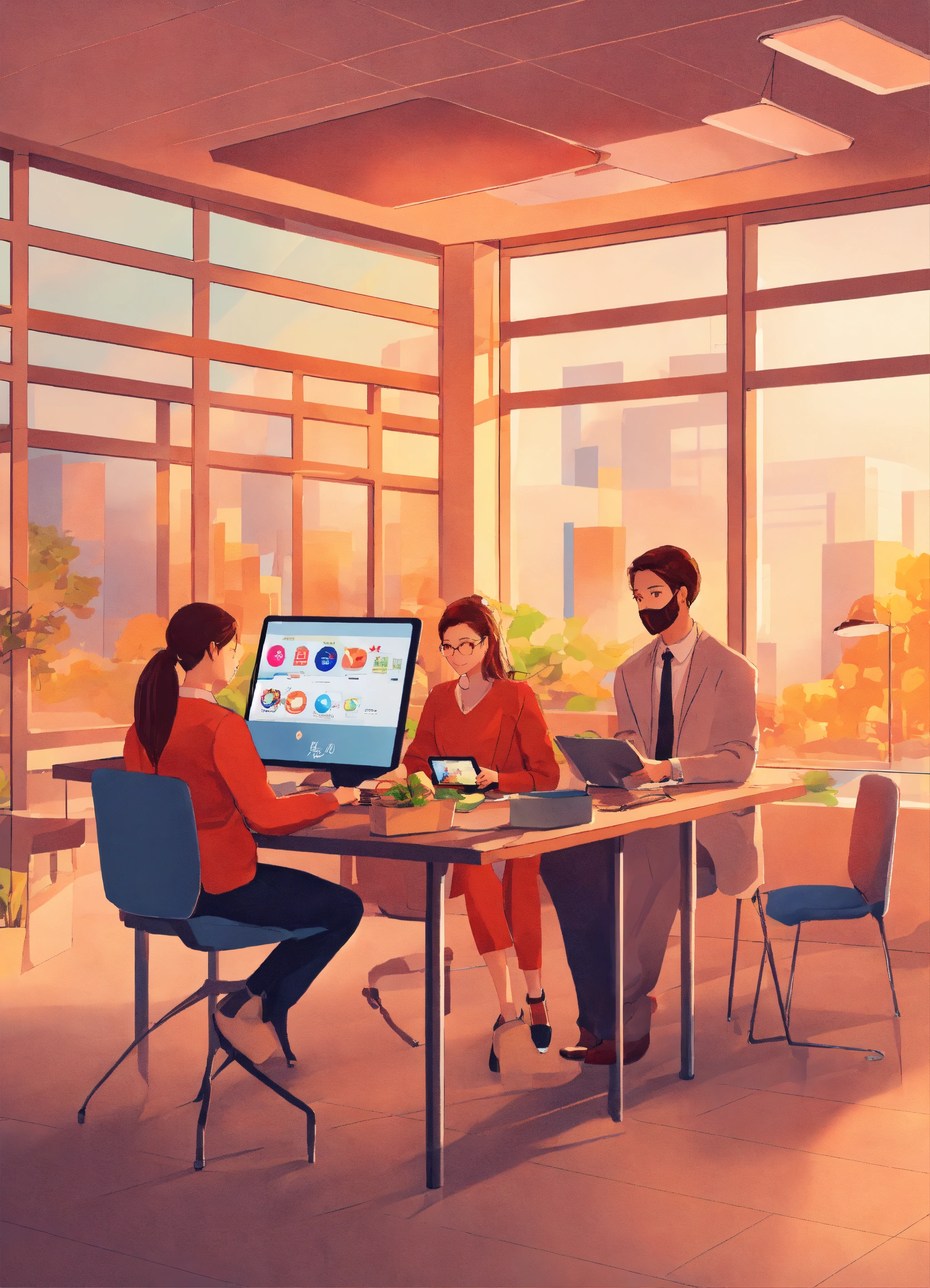 Lexica - CREATE A TABLE FOR DIGITAL CARE CHANNELS IN THE OFFICE, WHERE ...