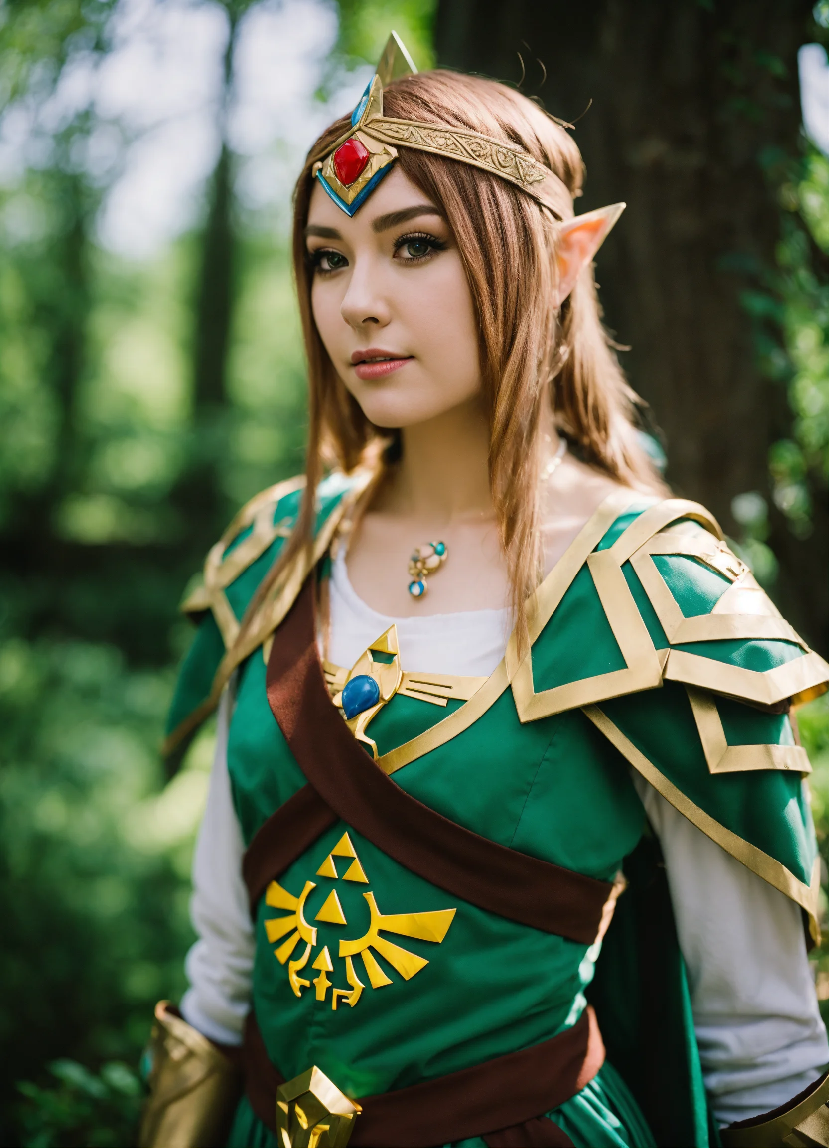 Lexica - Photo of Zelda cosplay, 8k, shot on Portra 400