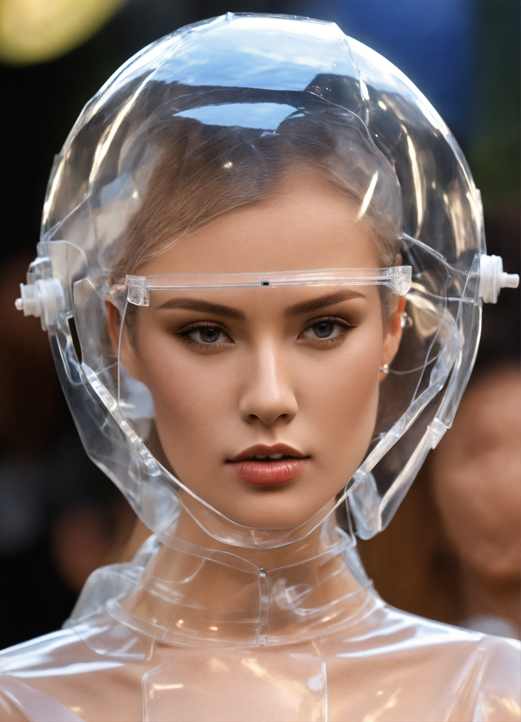 Lexica - Clear Glossy Clear Plastic Outfit, *32