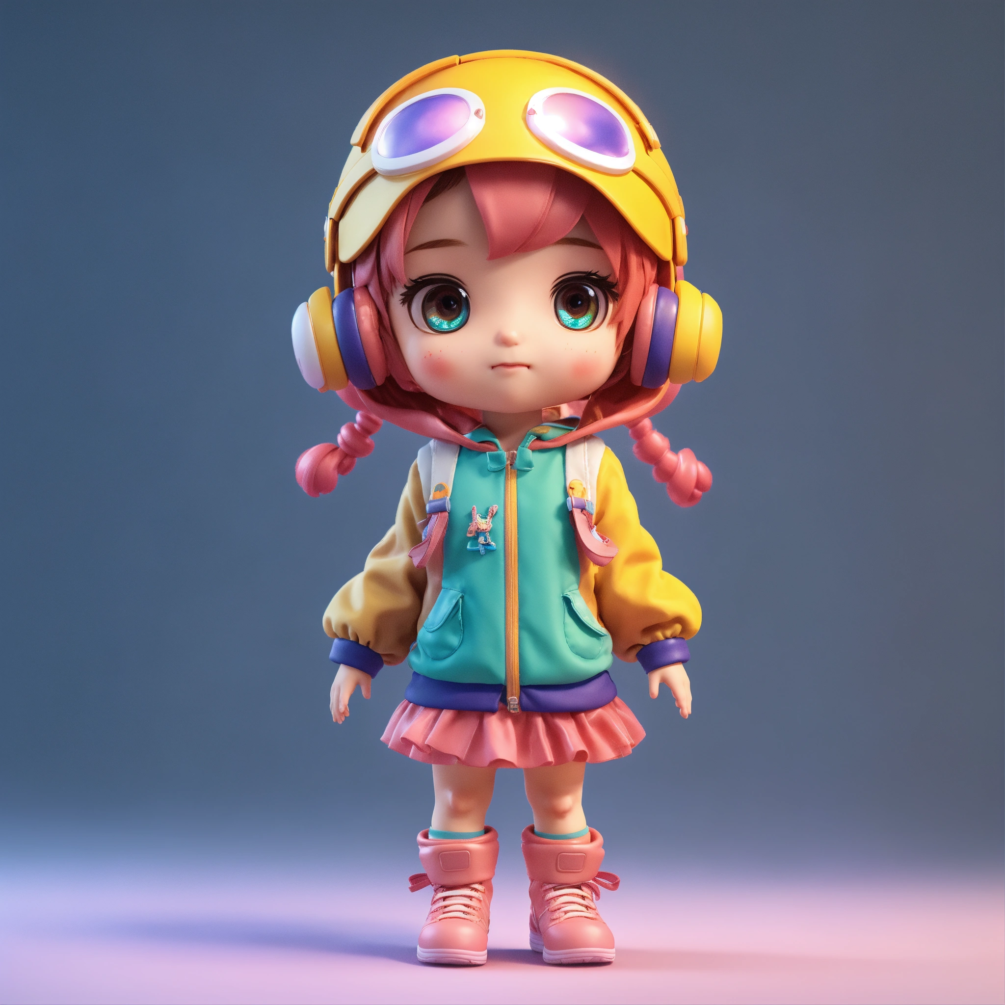 Lexica - 4d photographic image of full body image of a cute little ...