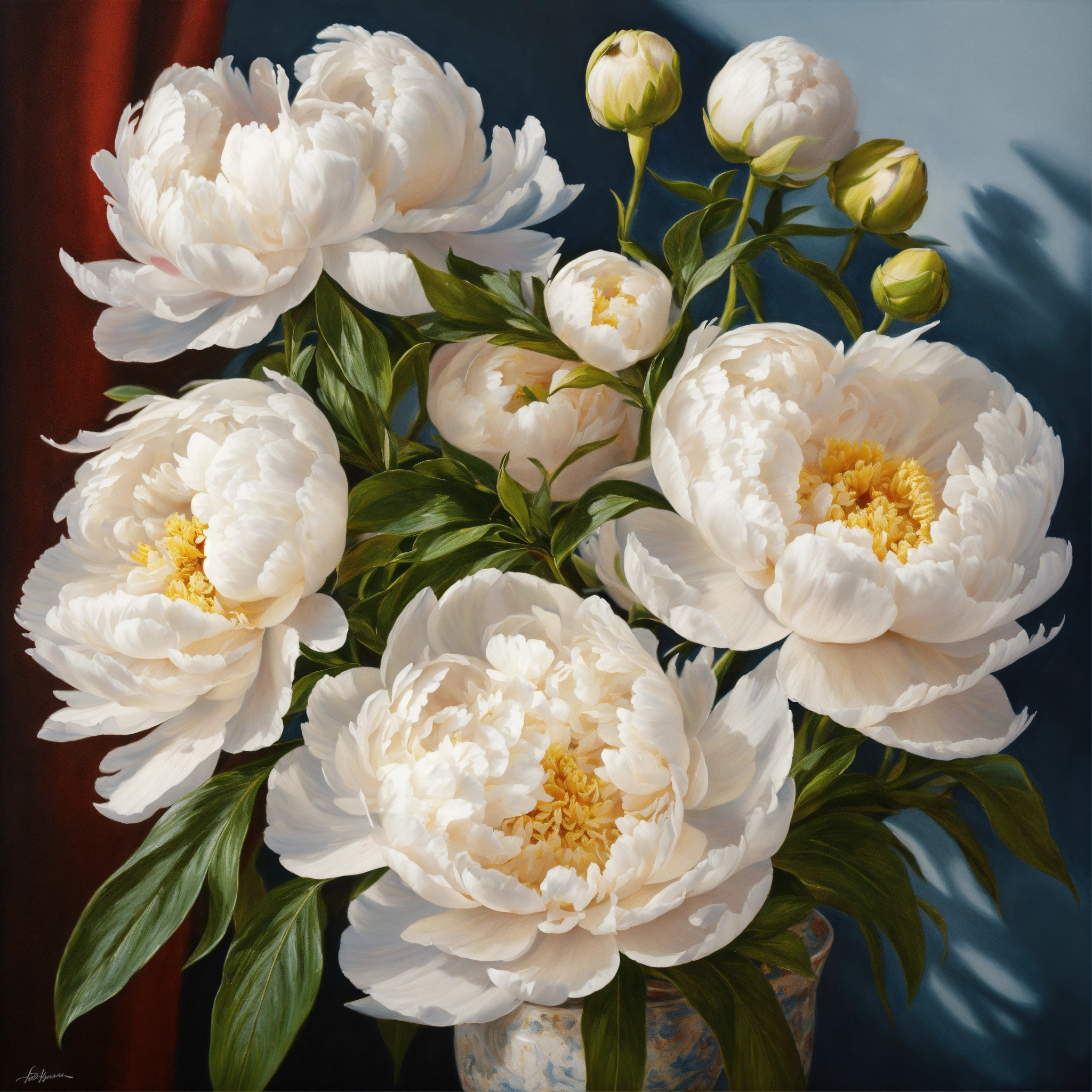 Lexica - Ultra realistic super detailed painting of several large white ...