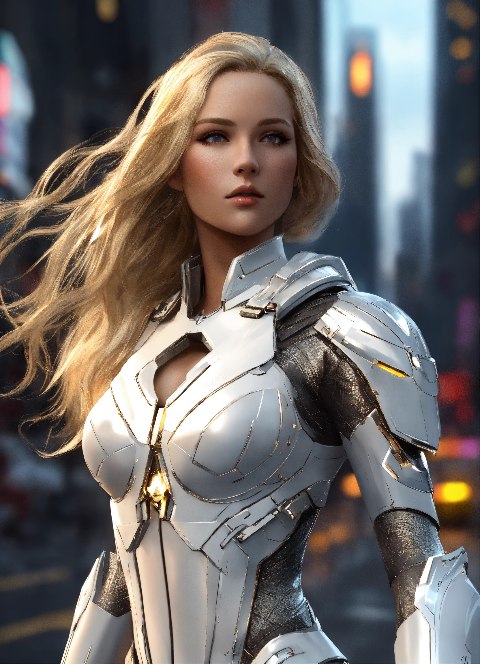 Lexica - A beautiful, shapely white female goddess princess with long ...