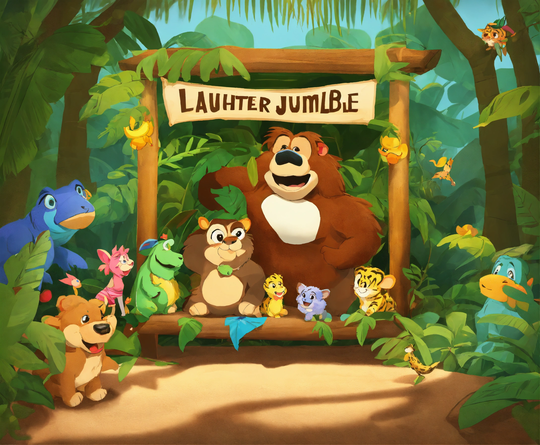 Lexica - From that day on, the Jungle Jumble Jamboree Crew continued to have fun and create ...