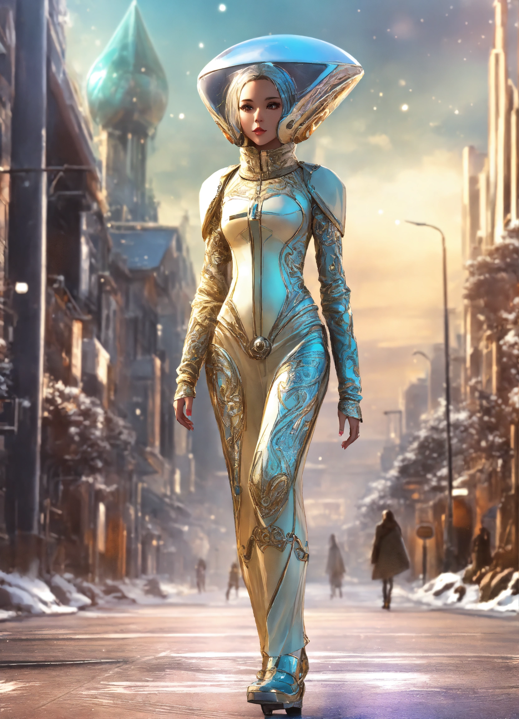 Lexica - A Alien, Alienrace woman , Alien_hippie hippiestyle clothings ...