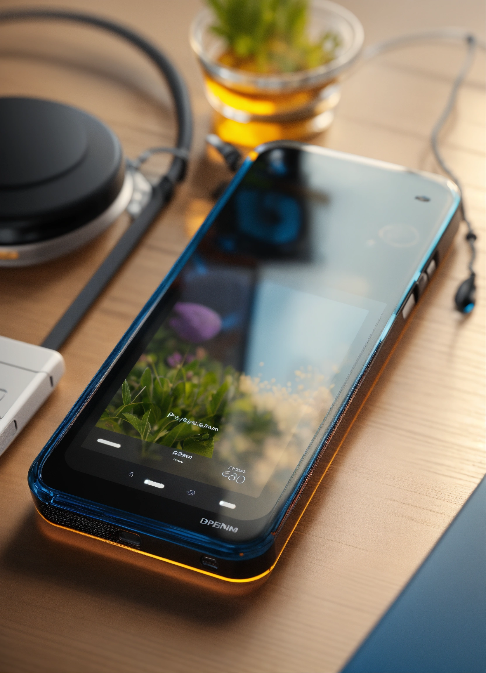 Lexica - A see through polycarbonate phone, render, designed by Dieter ...