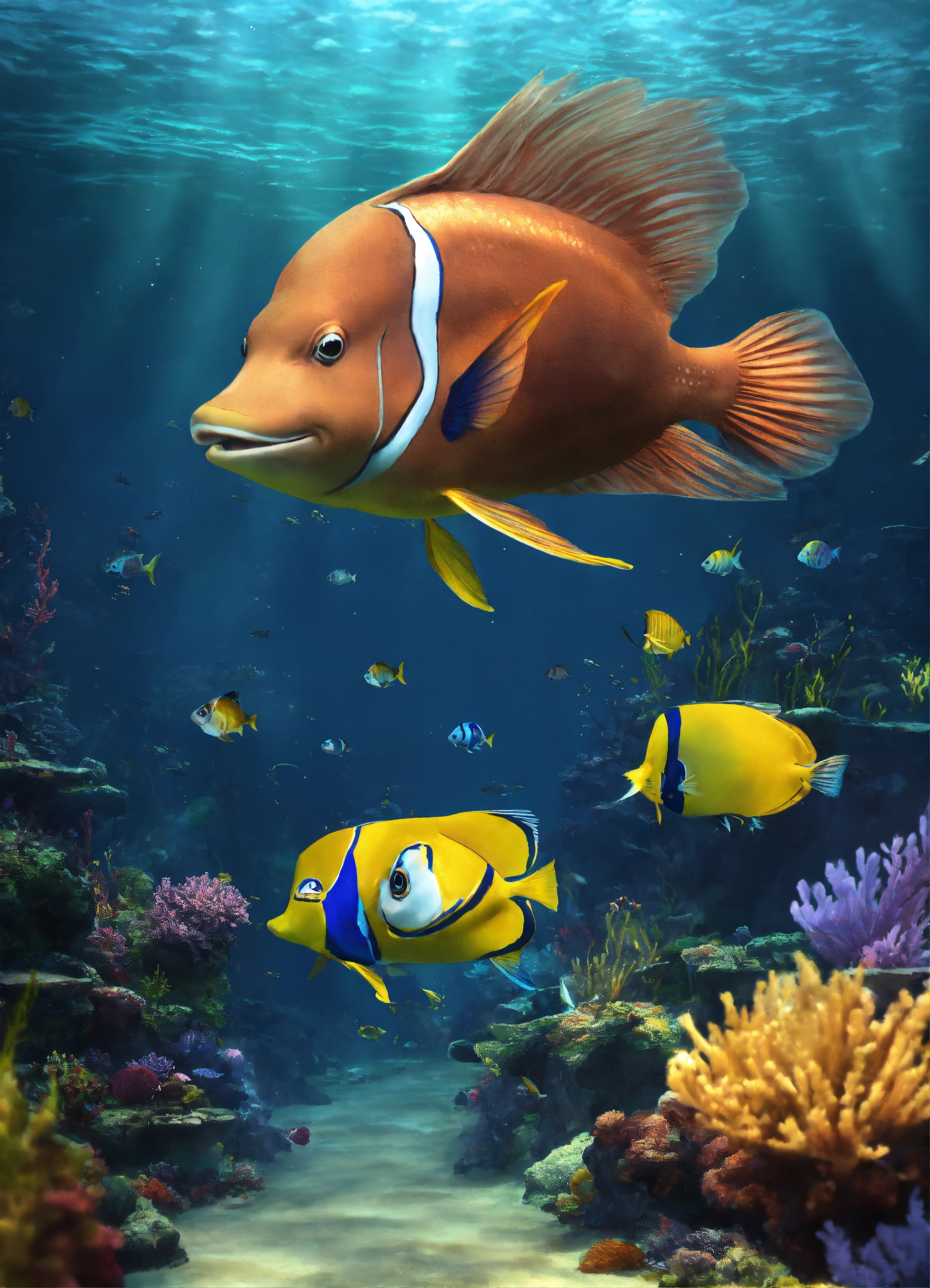 Lexica - Animation underwater