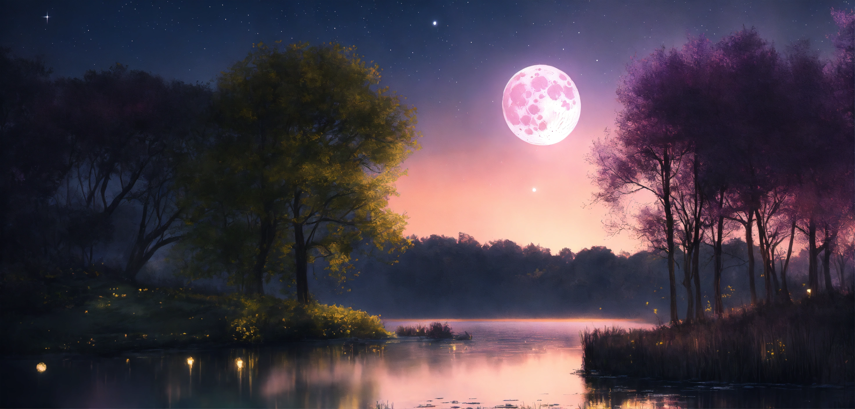 Lexica - Dream,night,landscape,sleep,trend on artstation, A tranquil ...