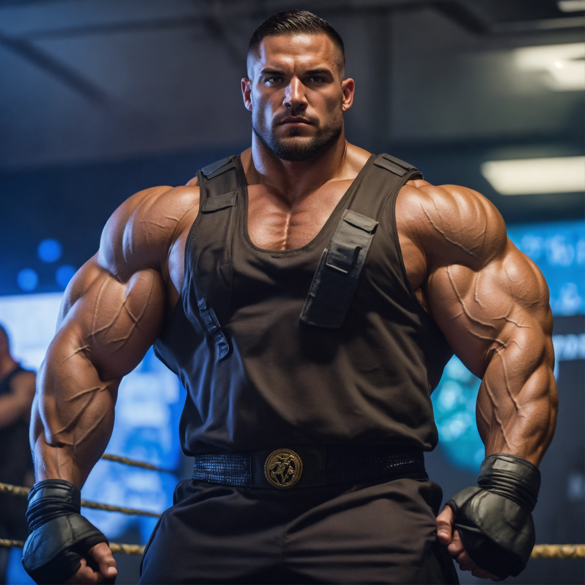 Lexica - 30-year-old man with big muscles, big bodybuilder, body like a ...