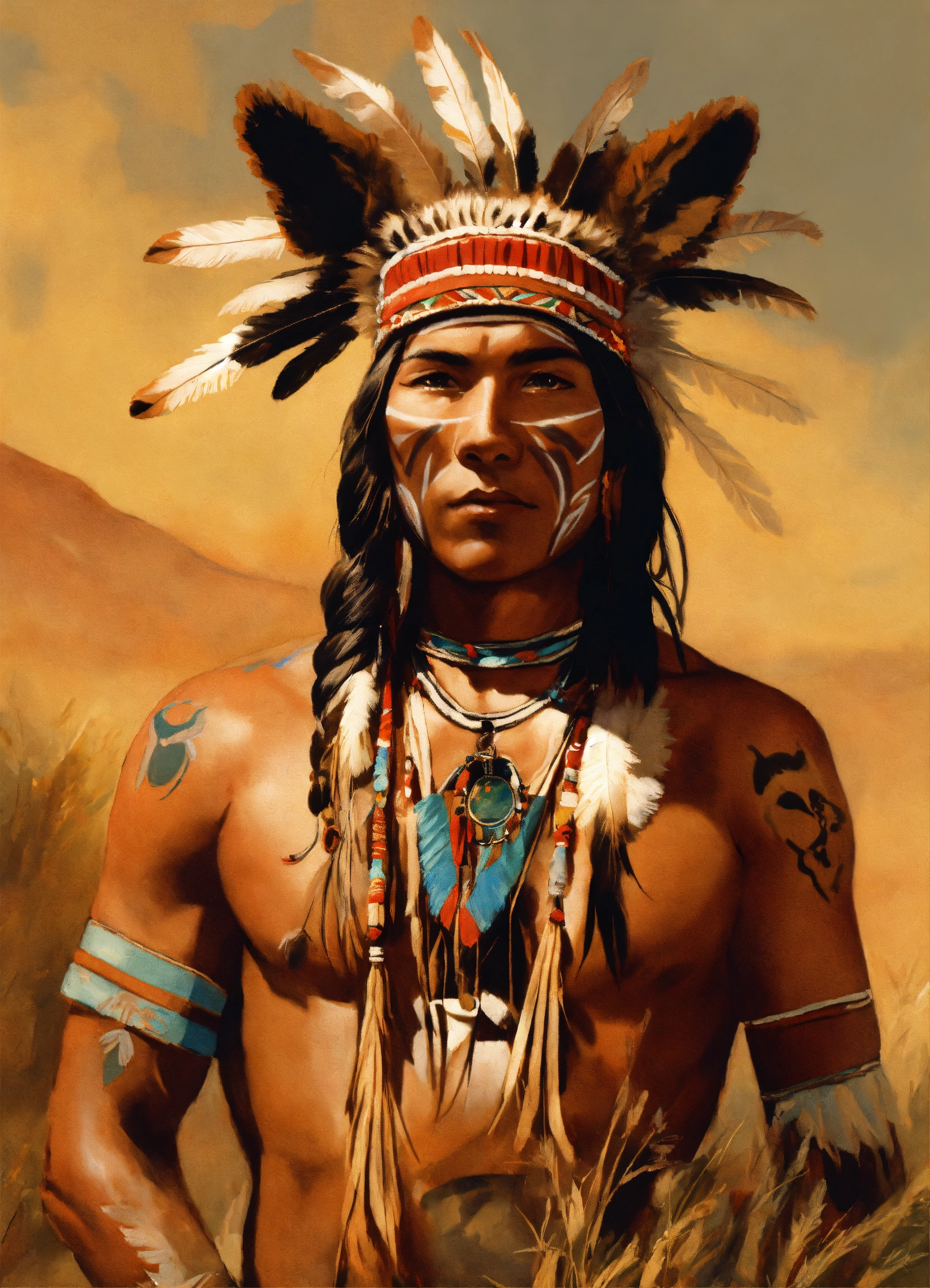 Lexica - Native american, puma animal shaman