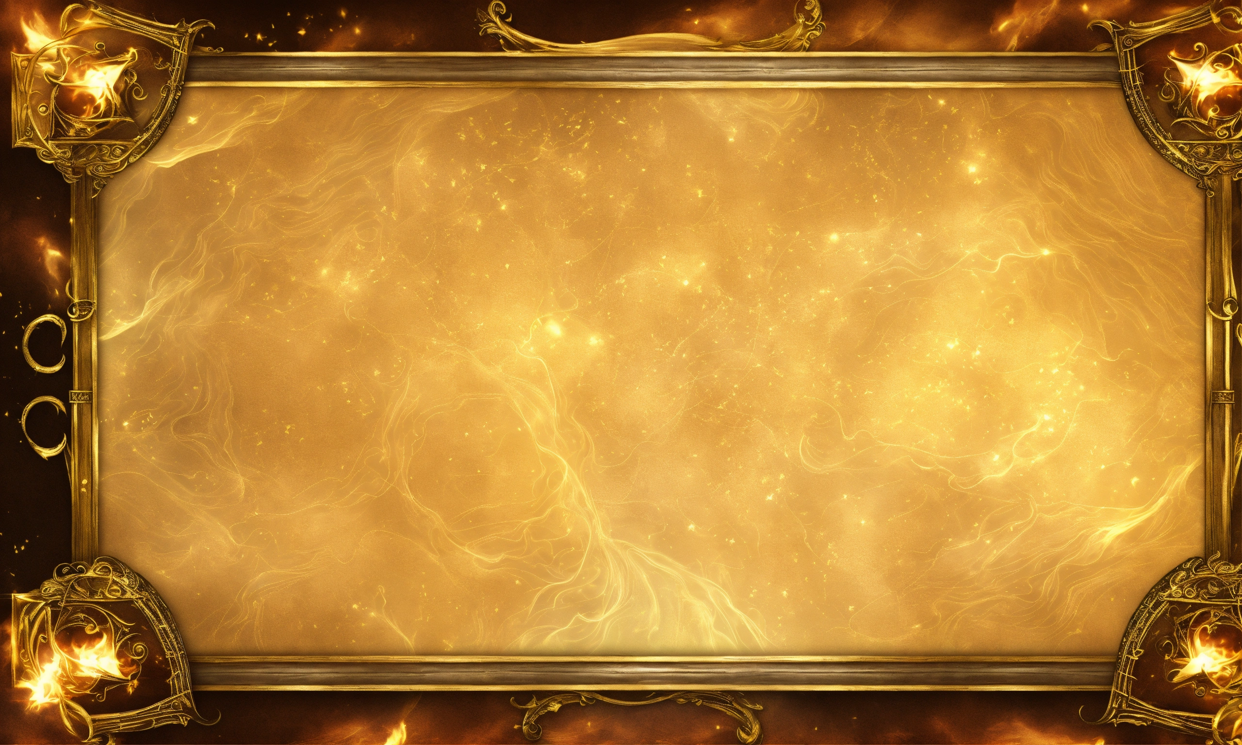 Lexica - Magic spell frame, template, old parchment background, magic ...