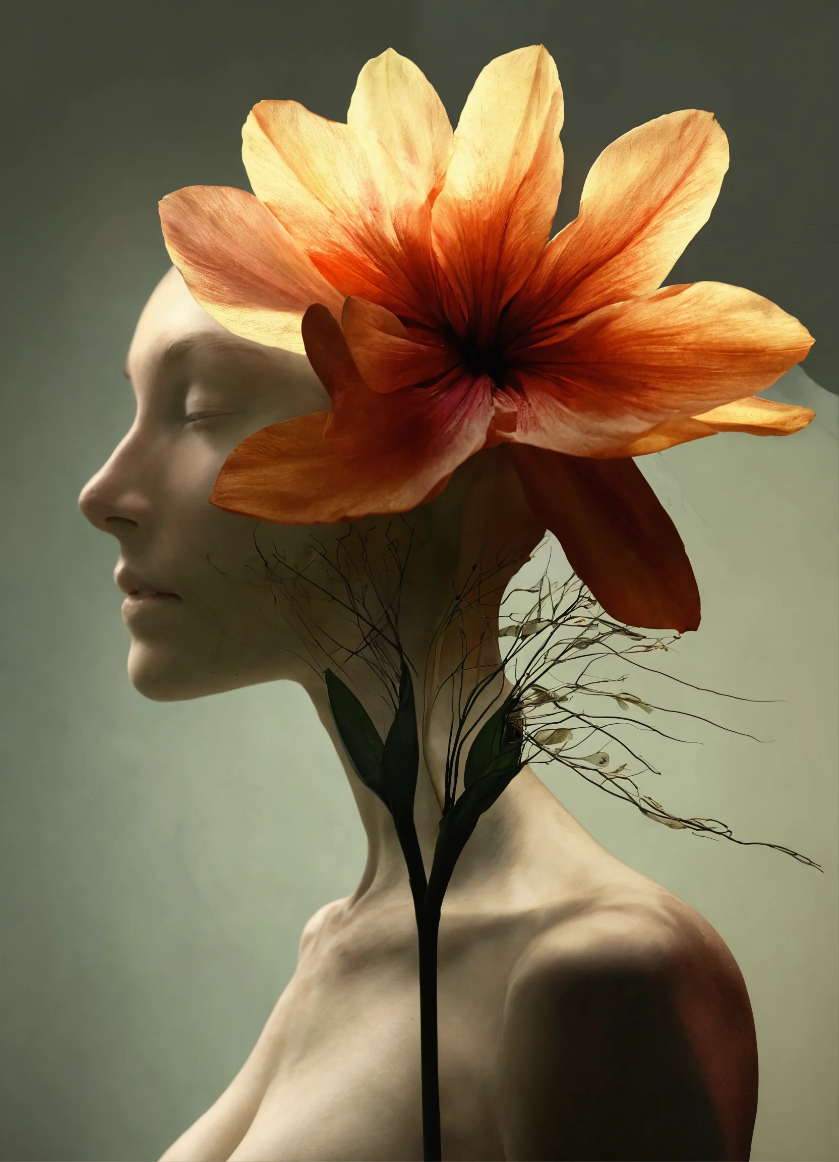 Lexica - A flower whose petals are made of humans