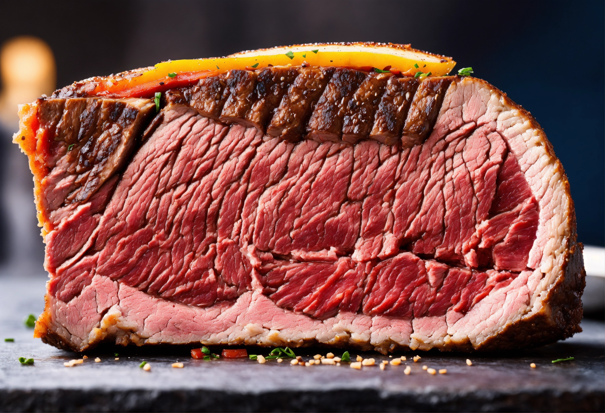 Lexica - Cross section of a steak