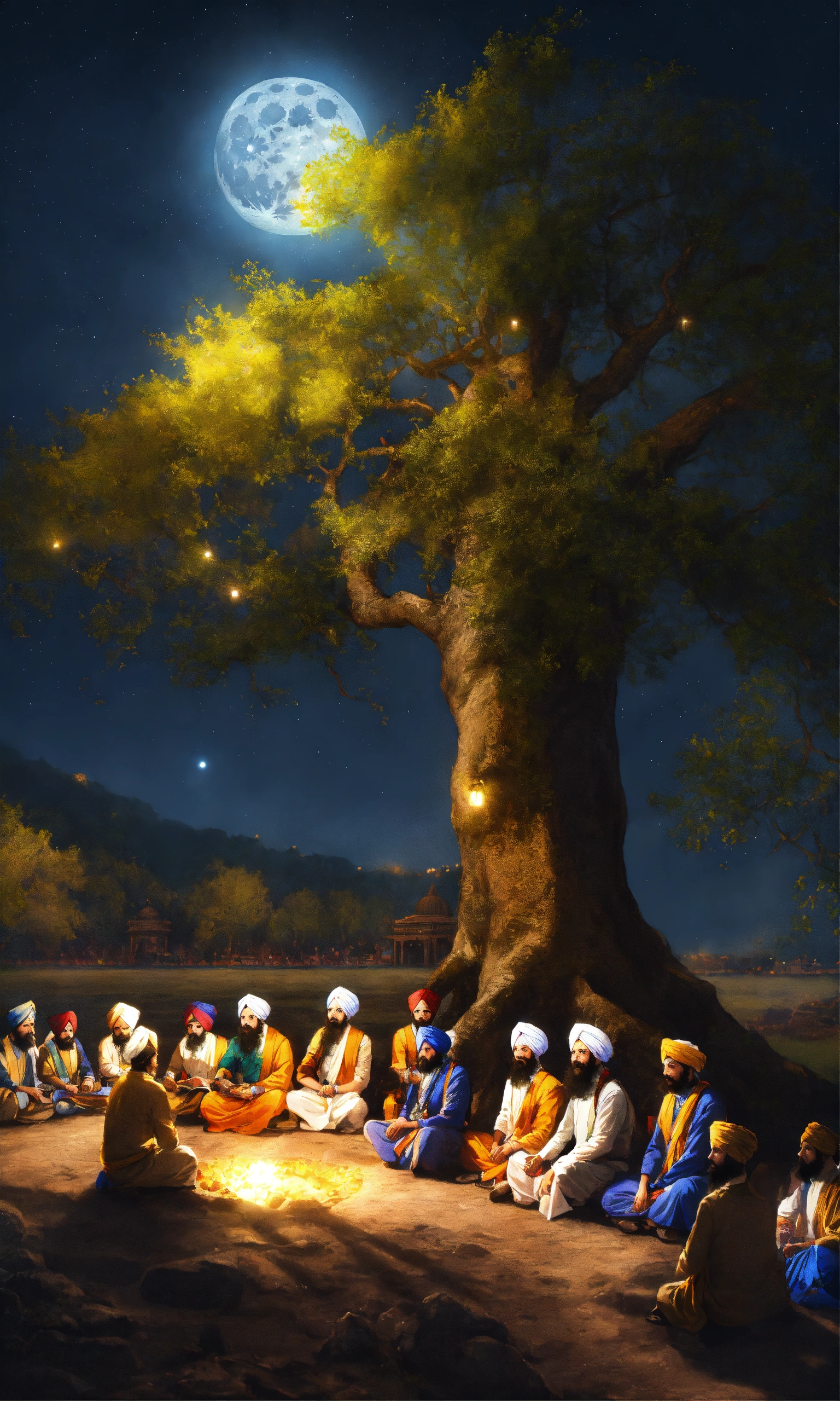 Lexica - Gur sikh peoples,chanting gods names,under the tree,full hd ...