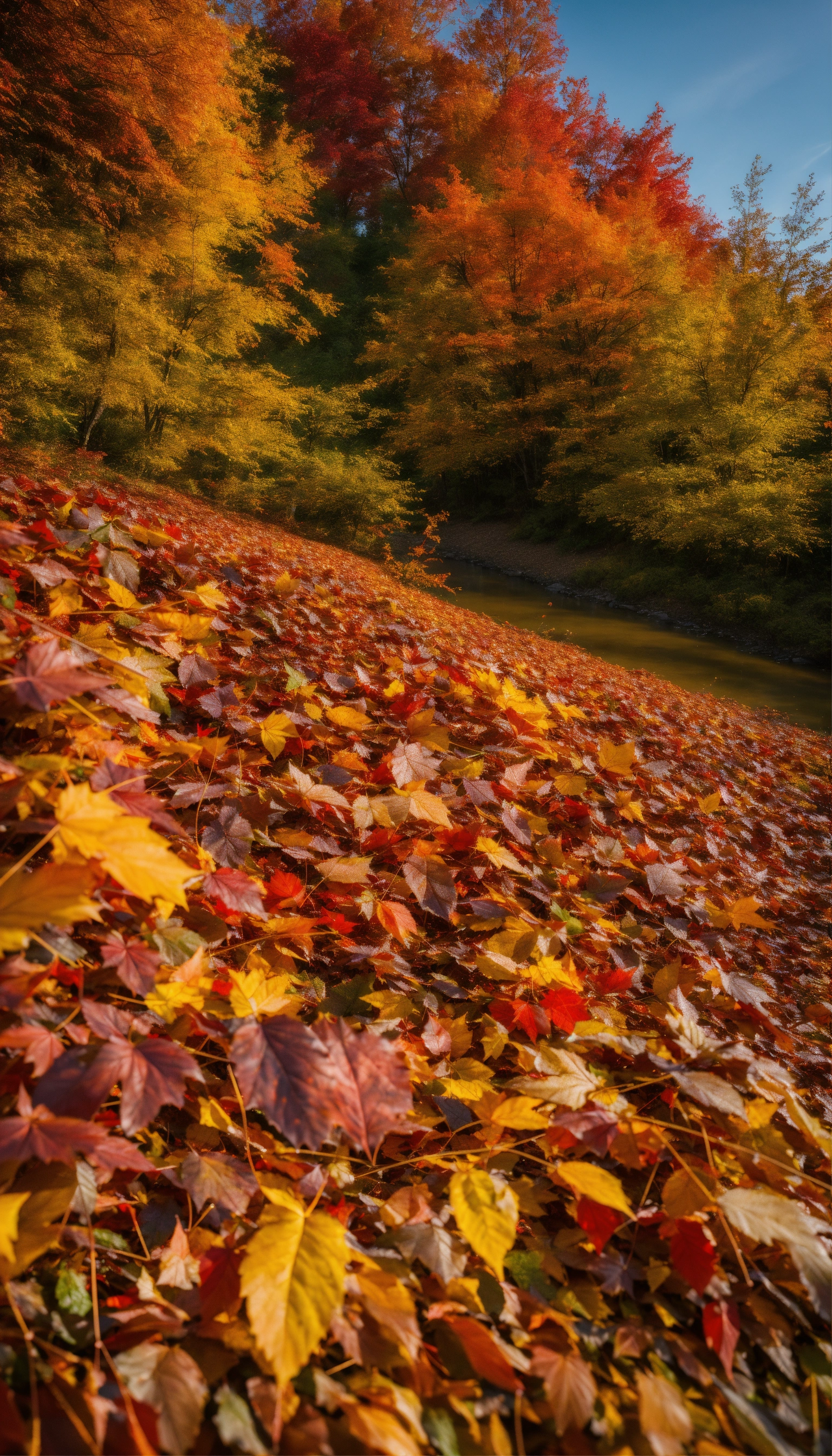 Lexica - Fall images, highly detailed, 8k, --chaos 60, colourfull ...