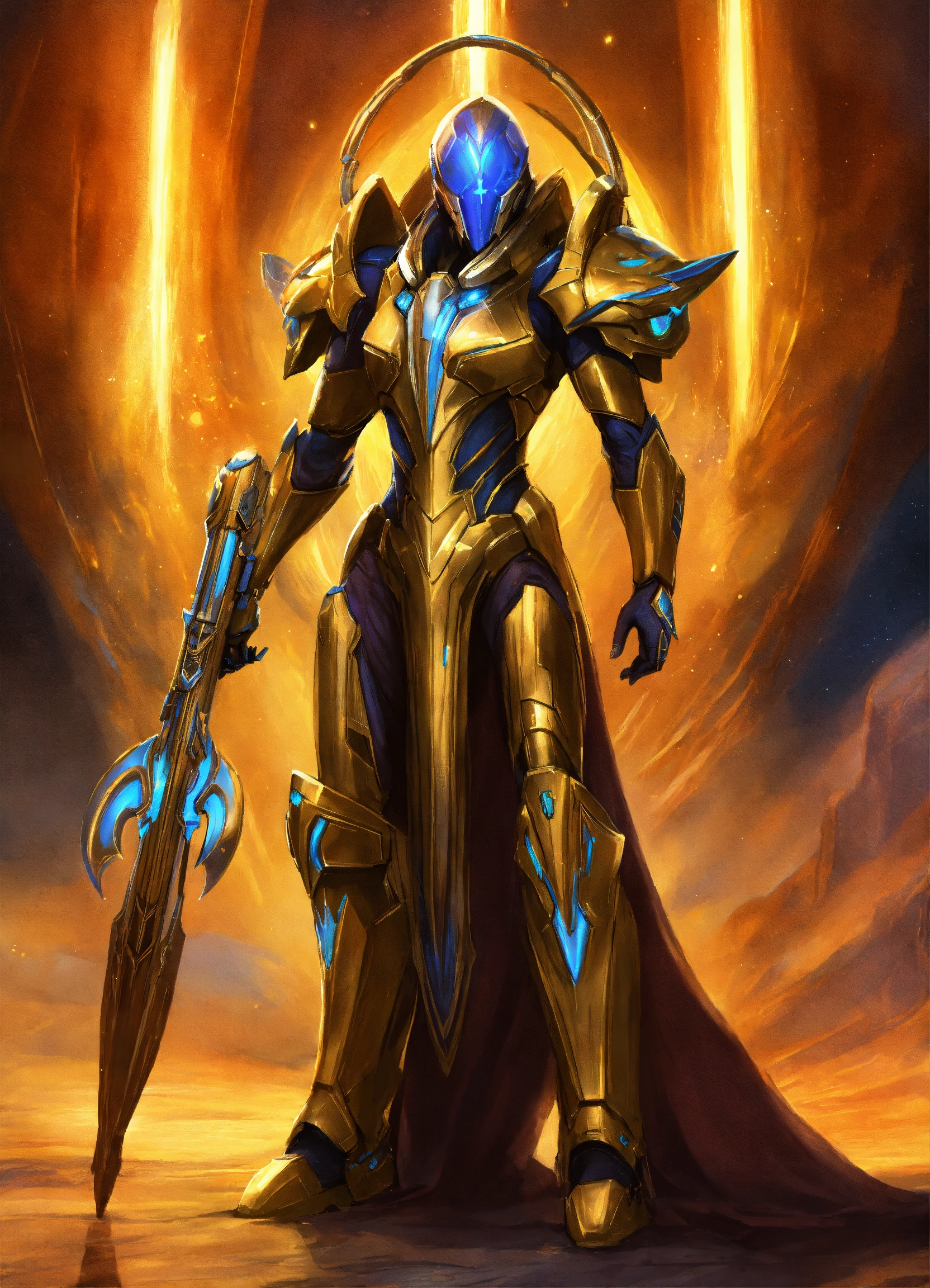 Lexica - Legacy of the void executor selendis, starcraft protoss art