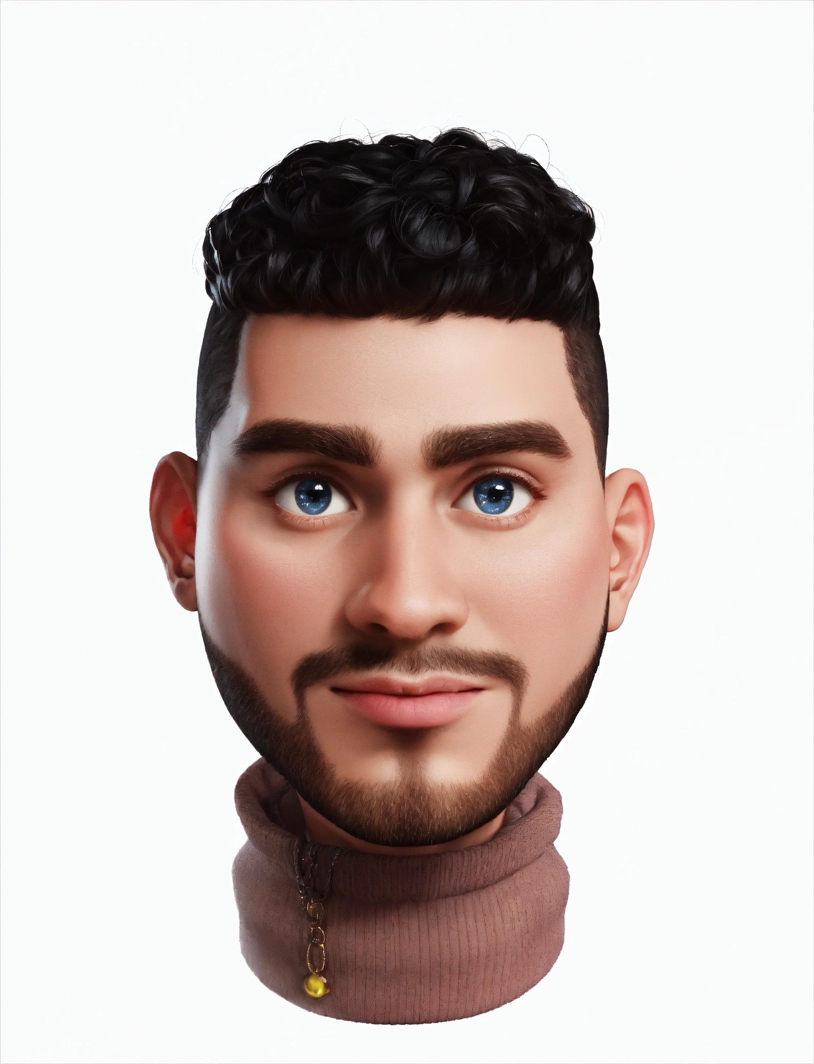 Lexica - White man, rapper, Disney style, big eyes, league of legends ...