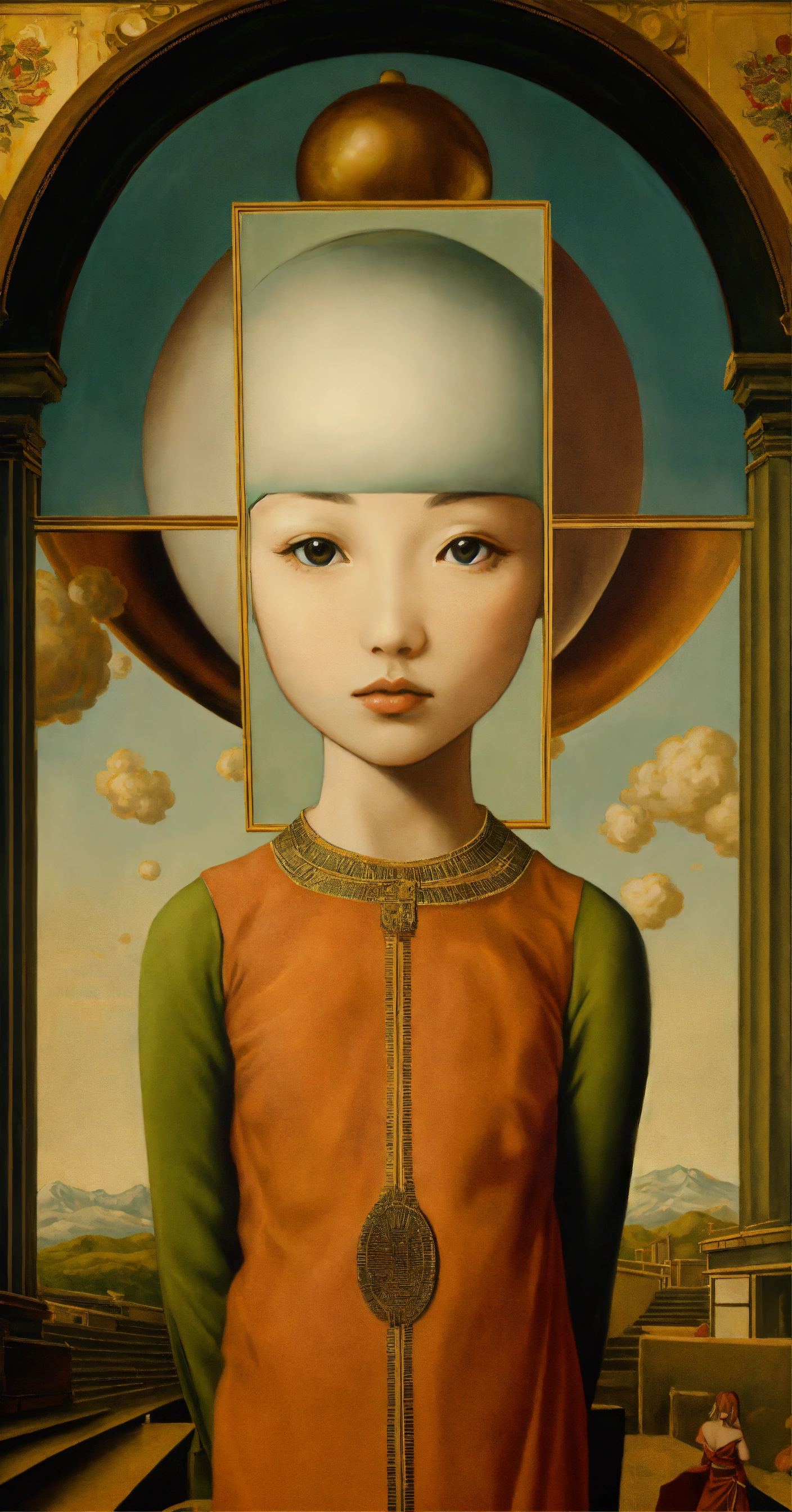 Lexica - In a hyperrealistic optical illusion-based painting, The ...