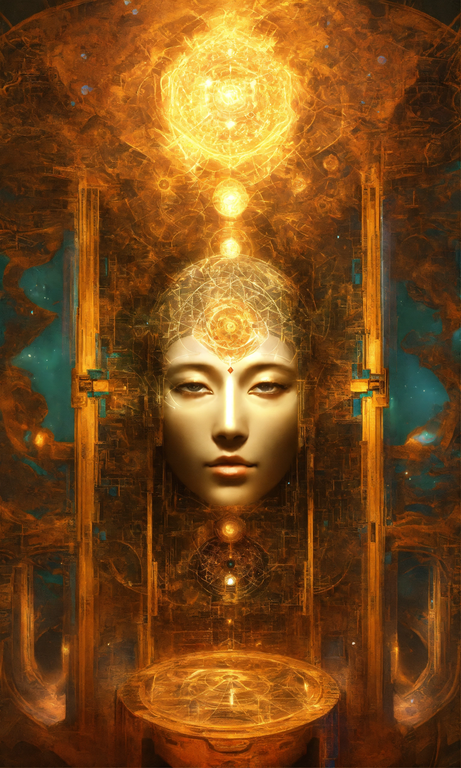 Lexica - 4th dimension complex fractal geometry tesseracts daoist monk ...