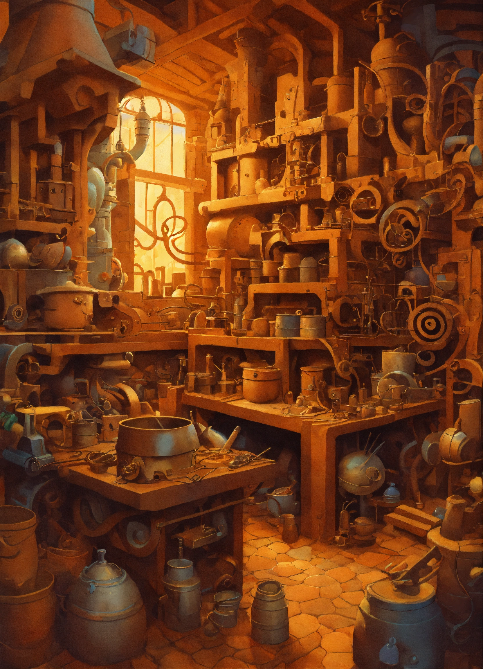 Lexica - Swirly abstract surreal art of a maximalist surrealism ...