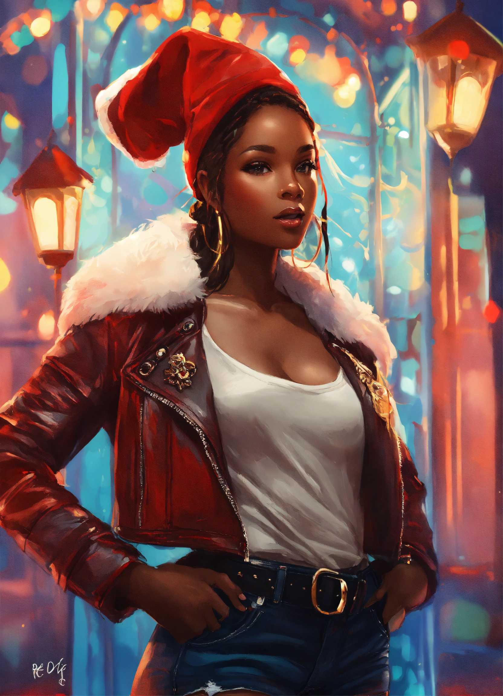 Lexica - /imagine prompt Illustrate a mesmerizing full-body standing ...