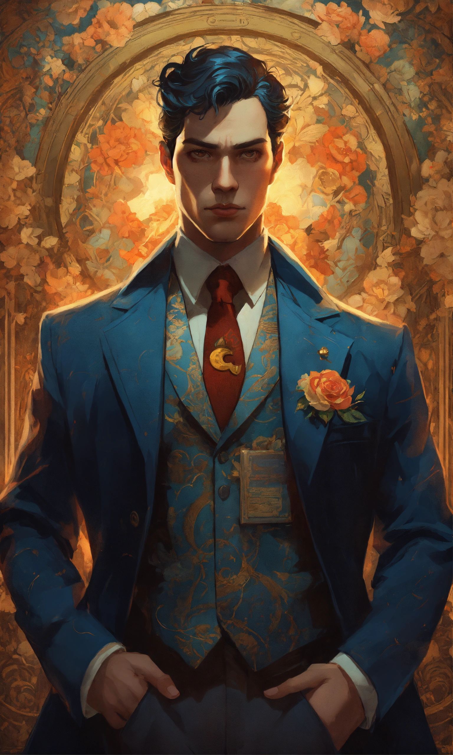 Lexica - Detective Superman anthropomorphic art, victorian inspired ...