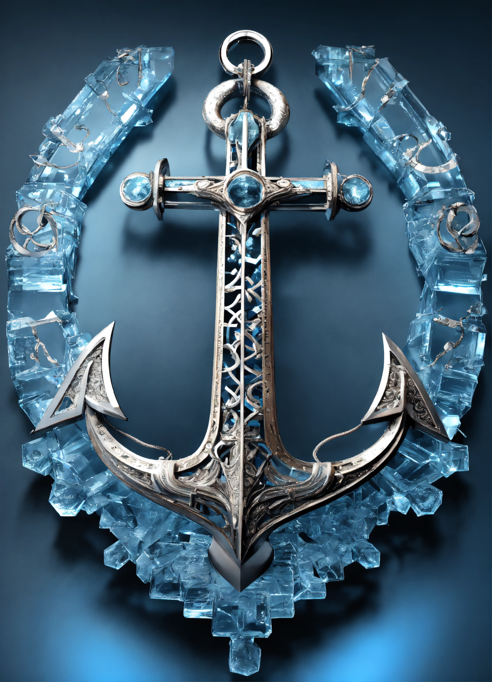 Lexica - Ice background, ice backdrop, complex 3d render ultra detailed ...