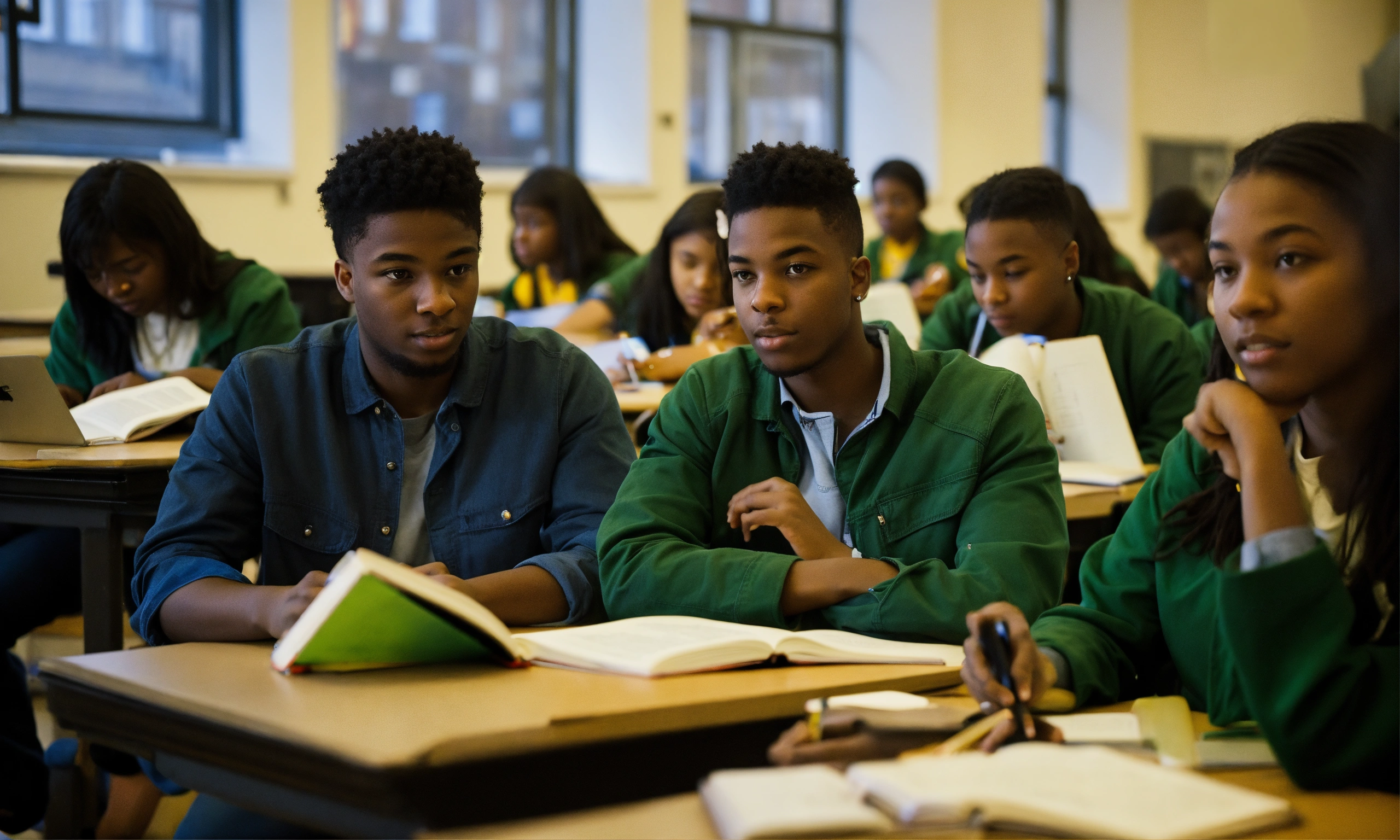 Lexica - A class of intelligent urban college students looking ...