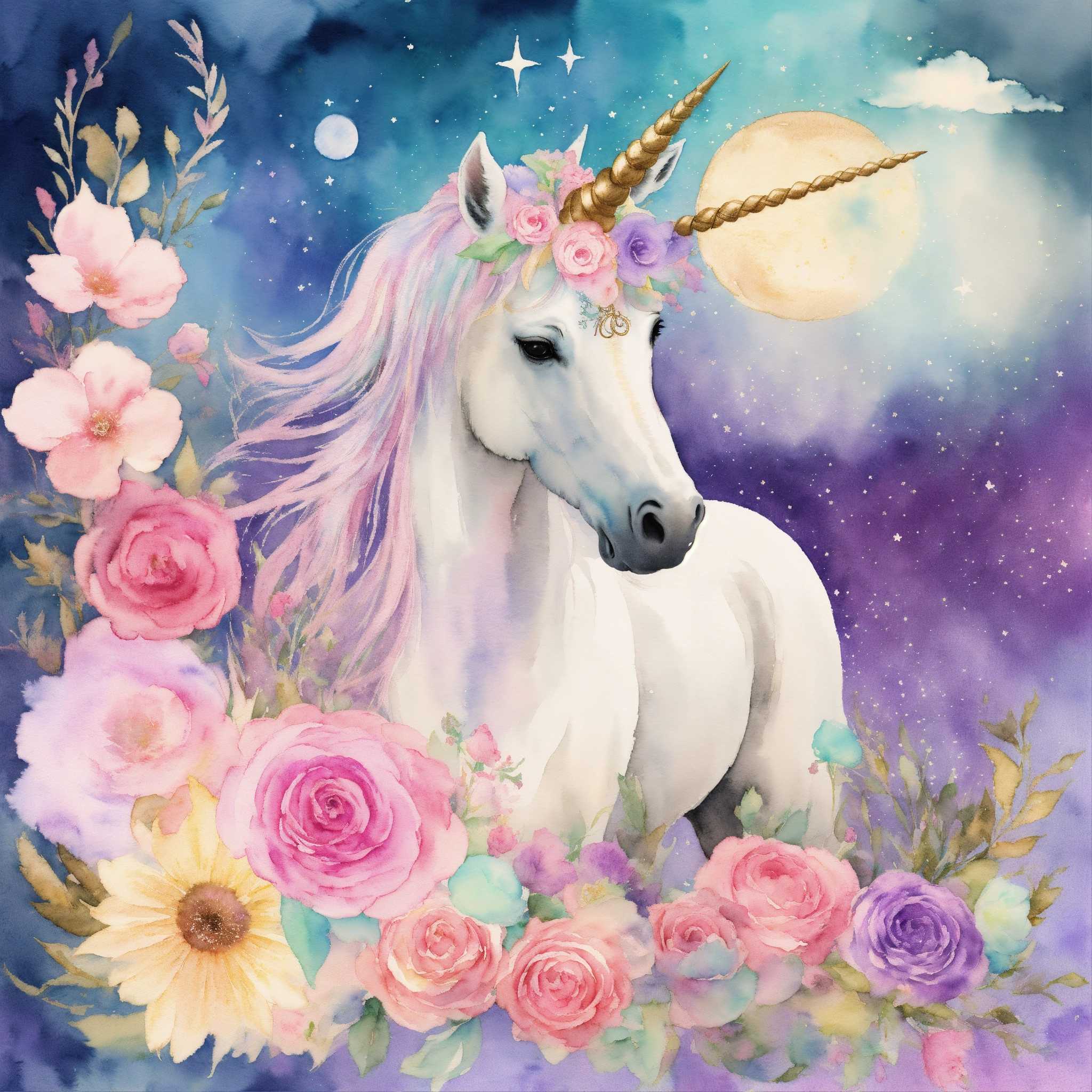 Lexica - Shabby chic dreamy pastel junk journals magical unicorn ...