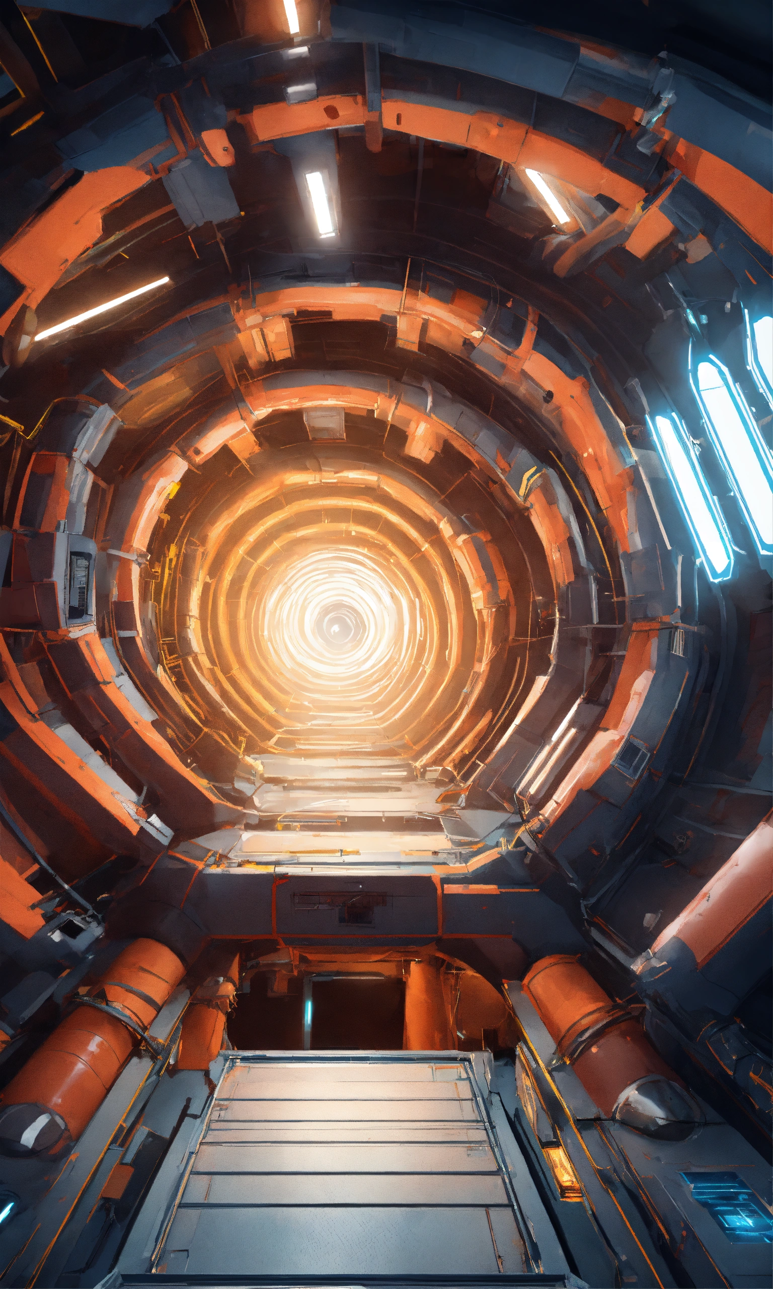 Lexica - A realistic spiral obstacle course in the interior of a space ...
