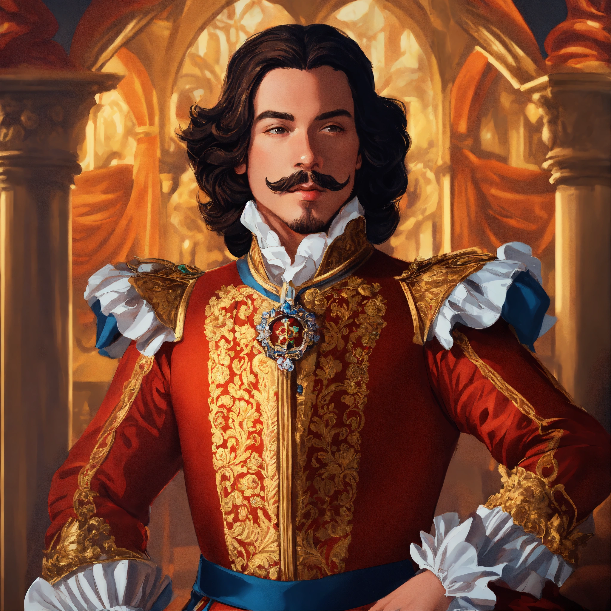 Lexica - Louis XIII with the crown from the movie The Three Musketeers ...