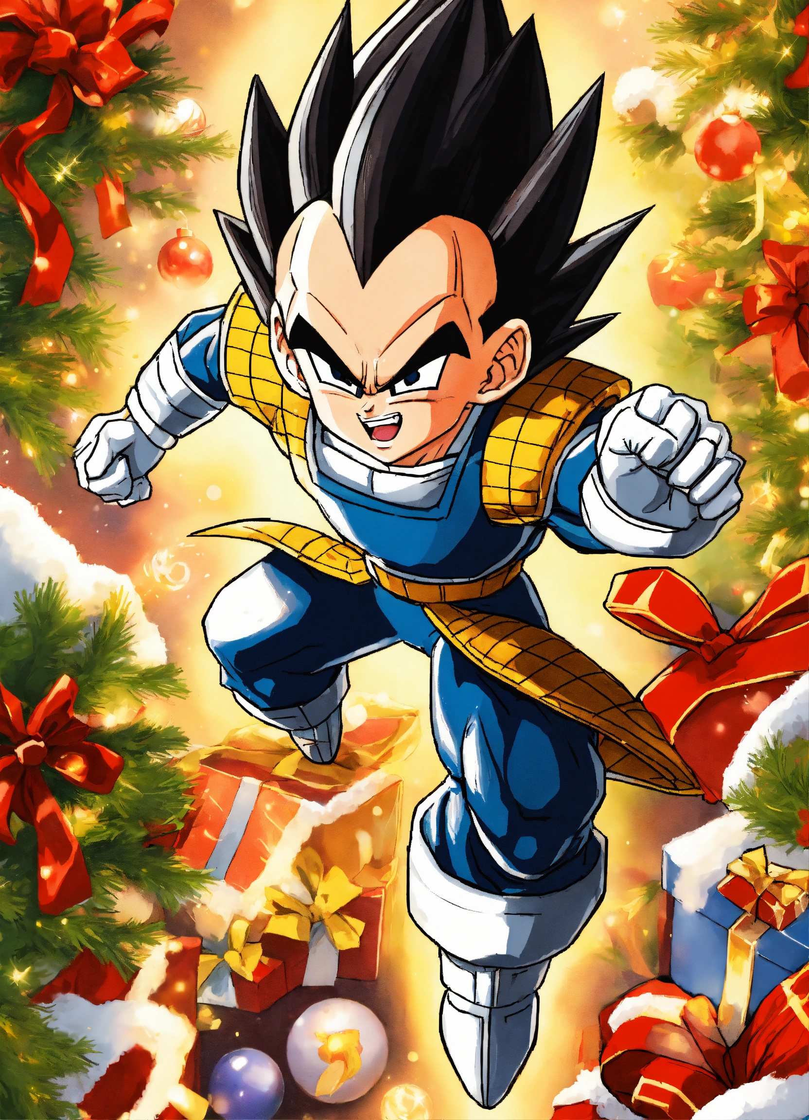 Lexica - Vegeta, Dragon Ball Z Anime, children's book illustration ...